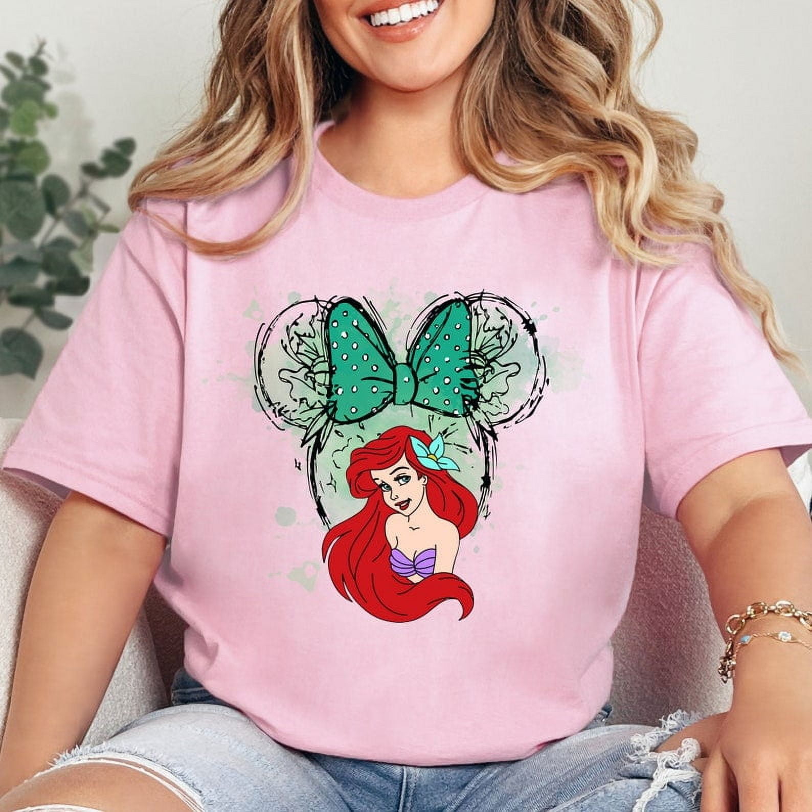 Disney Princess Ariel Shirt, Little Mermaid Shirt, Disney Girls Trip, Disney Minnie Ears Ariel ...