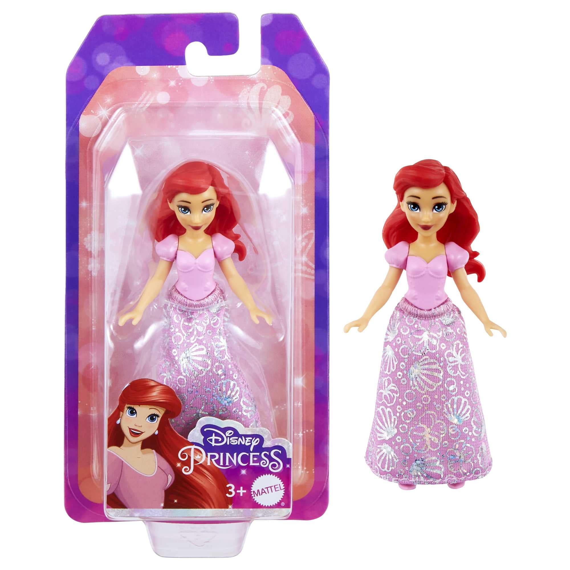 Disney Princess Ariel Small Posable Doll, Collectible Toy Inspired by ...