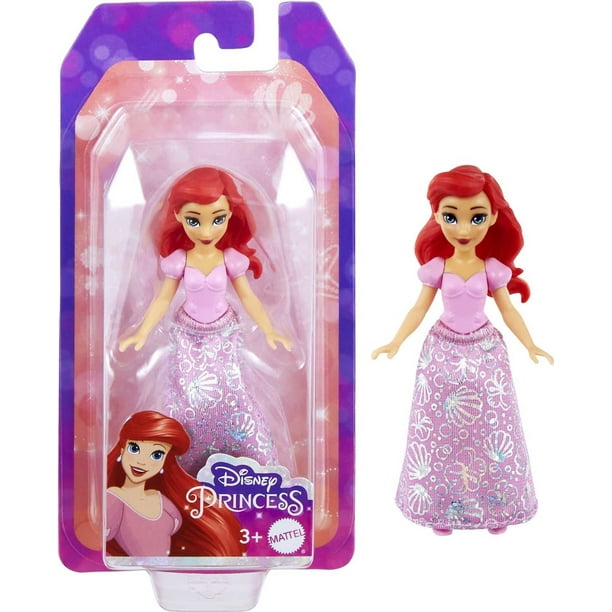 Disney Princess Ariel Small Doll, Red Hair & Blue Eyes, Signature Look ...