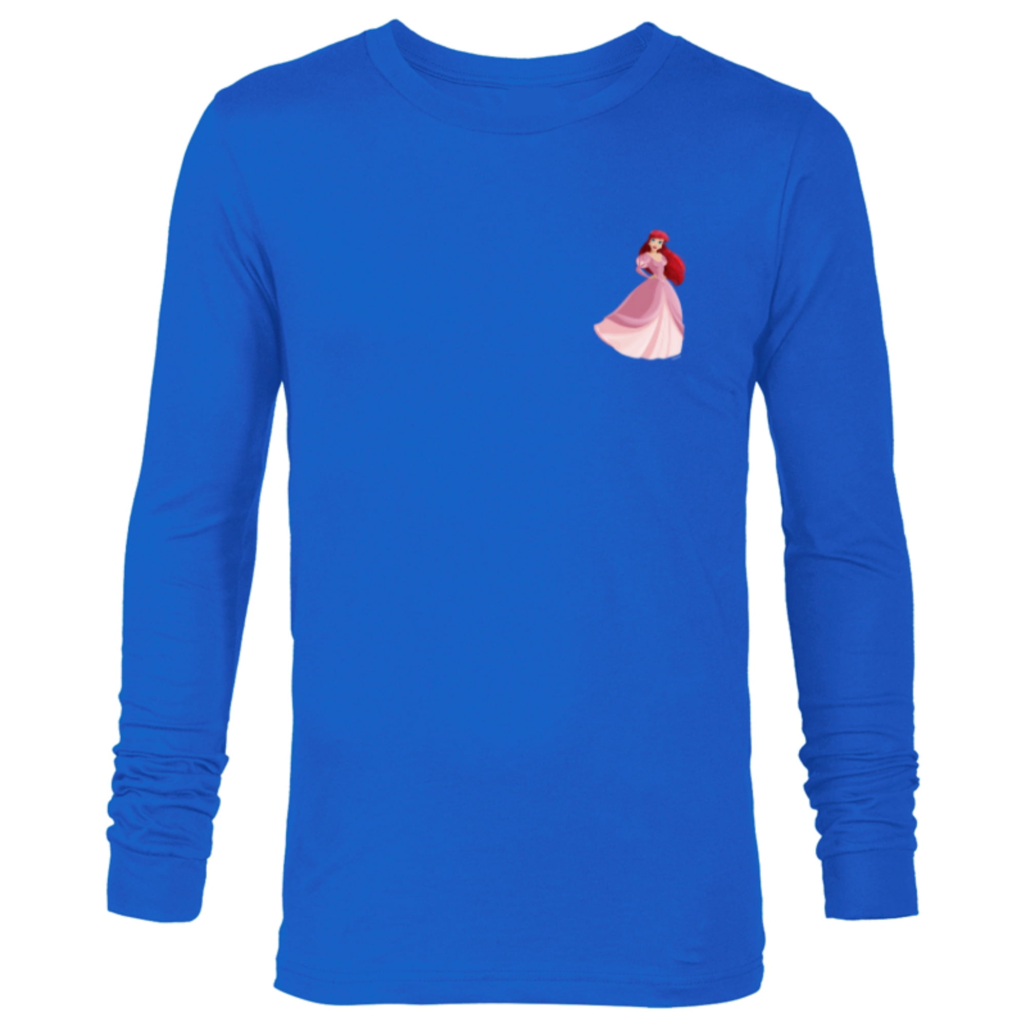 Disney Princess Ariel Small Print - Long Sleeve T-Shirt for Men ...