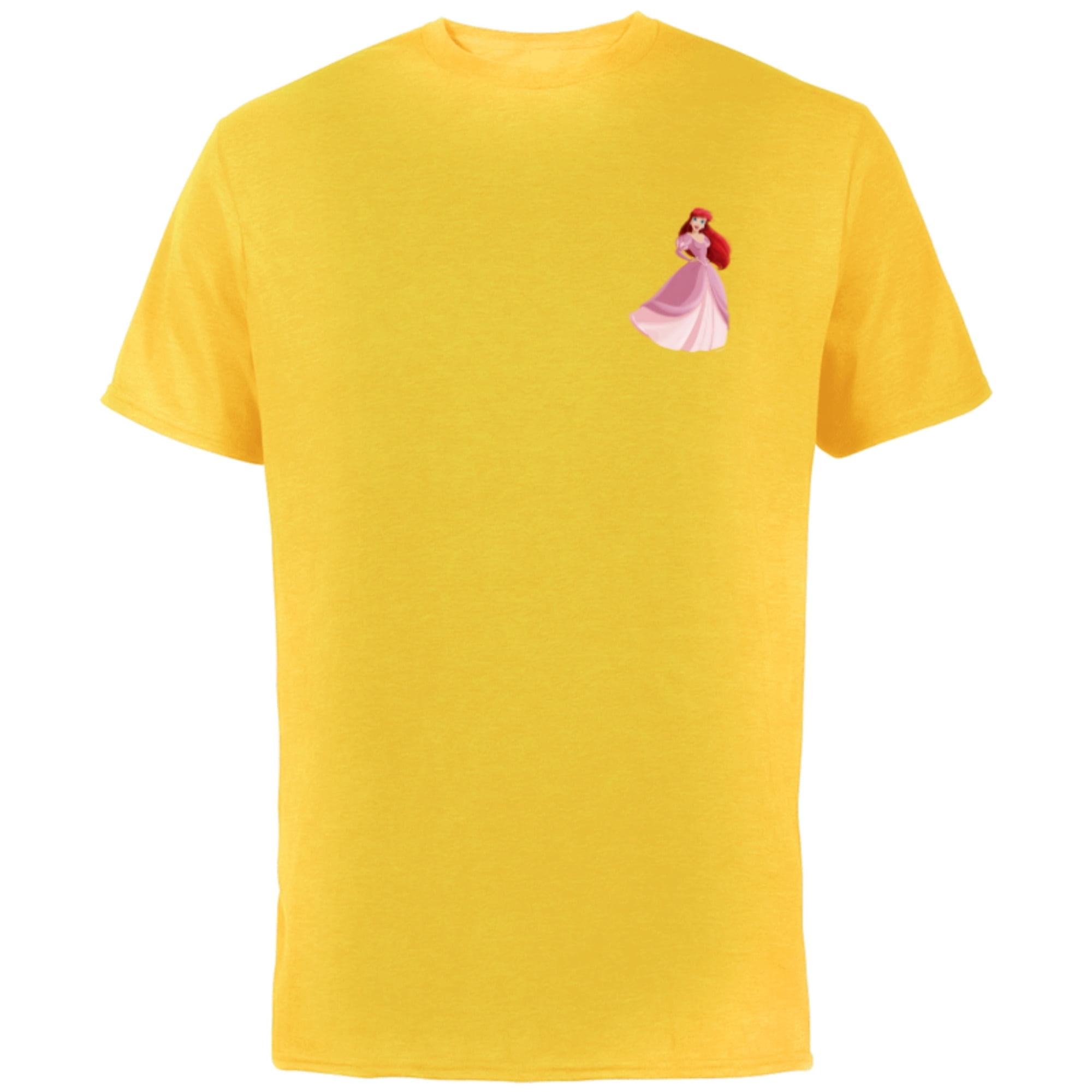 Disney Princess Ariel Small Print - Short Sleeve Cotton T-Shirt for ...