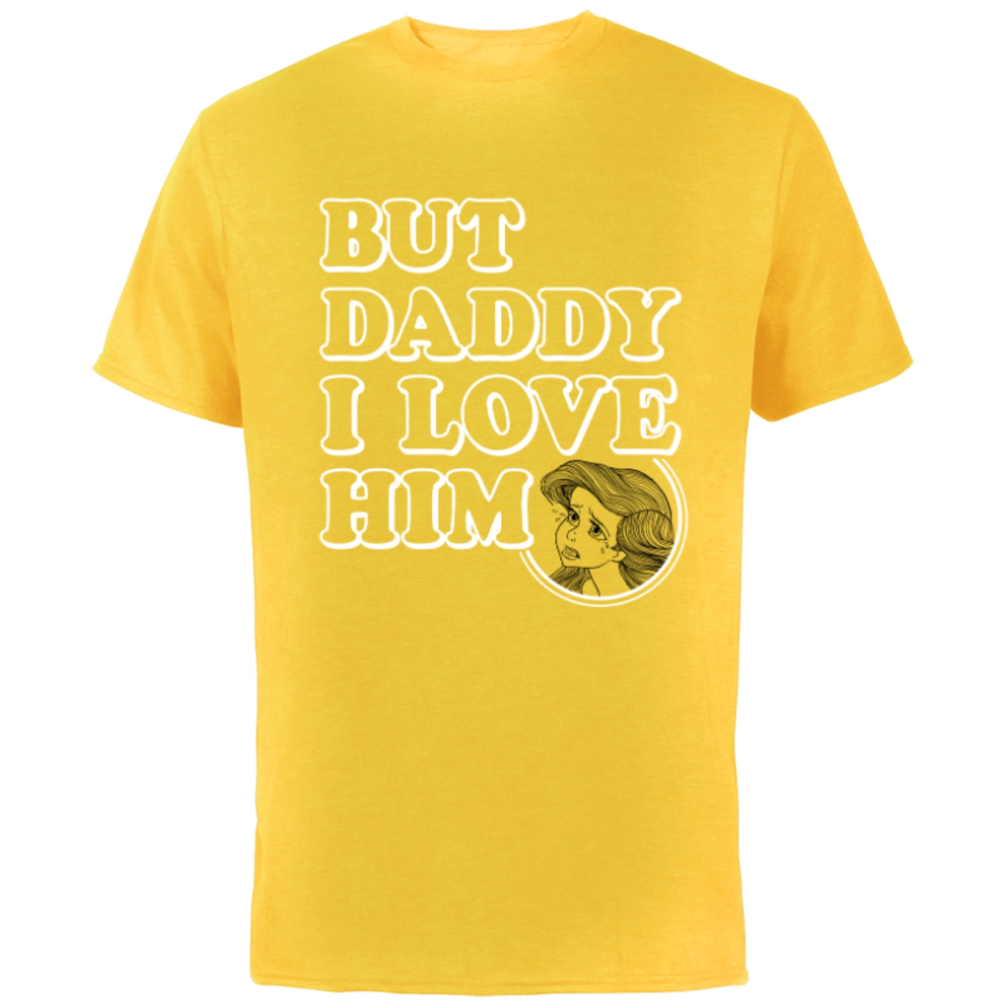 Disney Princess Ariel Tears But Daddy I Love Him - Short Sleeve Cotton ...