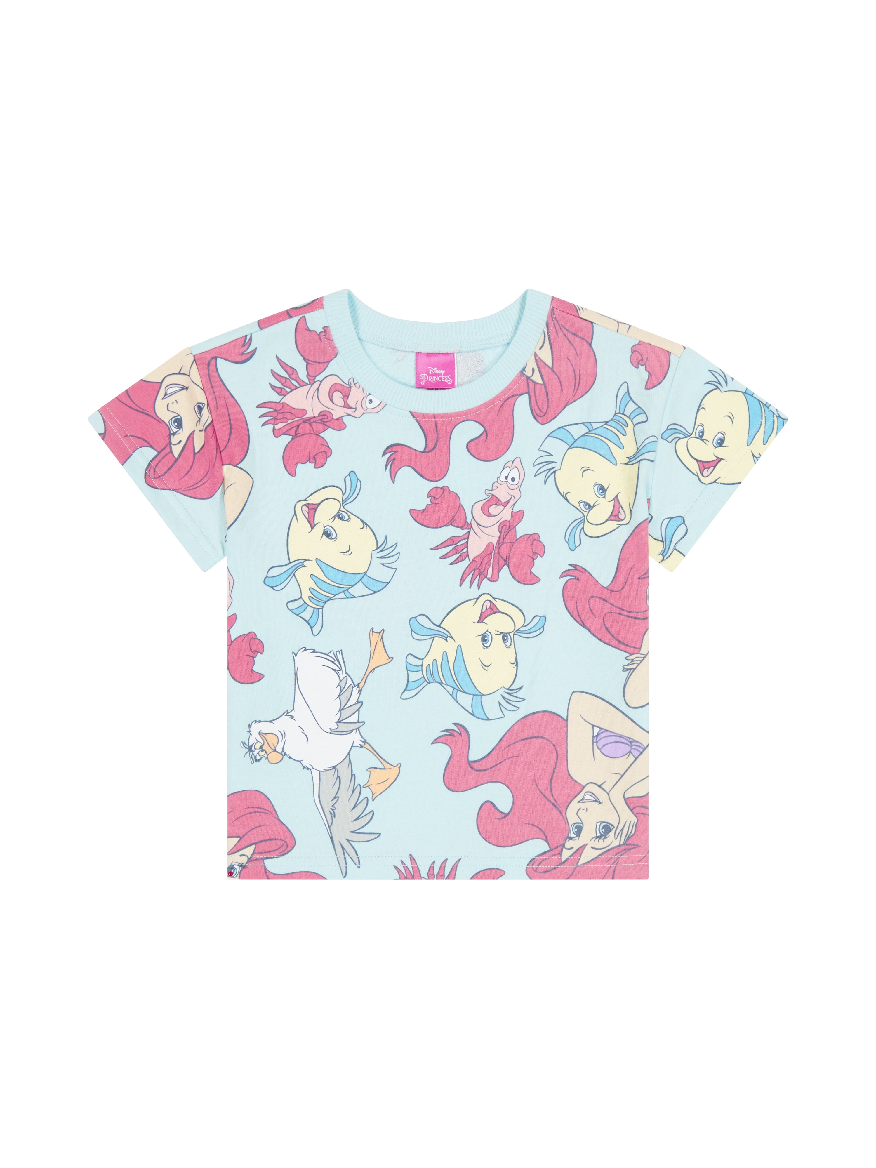 Disney Princess Ariel Toddler Girls Short Set, Sizes 12 Months-5T ...