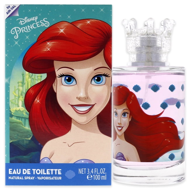 Disney Princess Ariel Perfume - 3.4 oz Eau De Toilette Spray for Girls ...