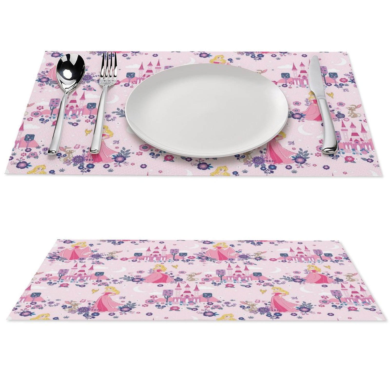 Disney Princess Aurora Cartoon placemats are suitable for indoor dining ...