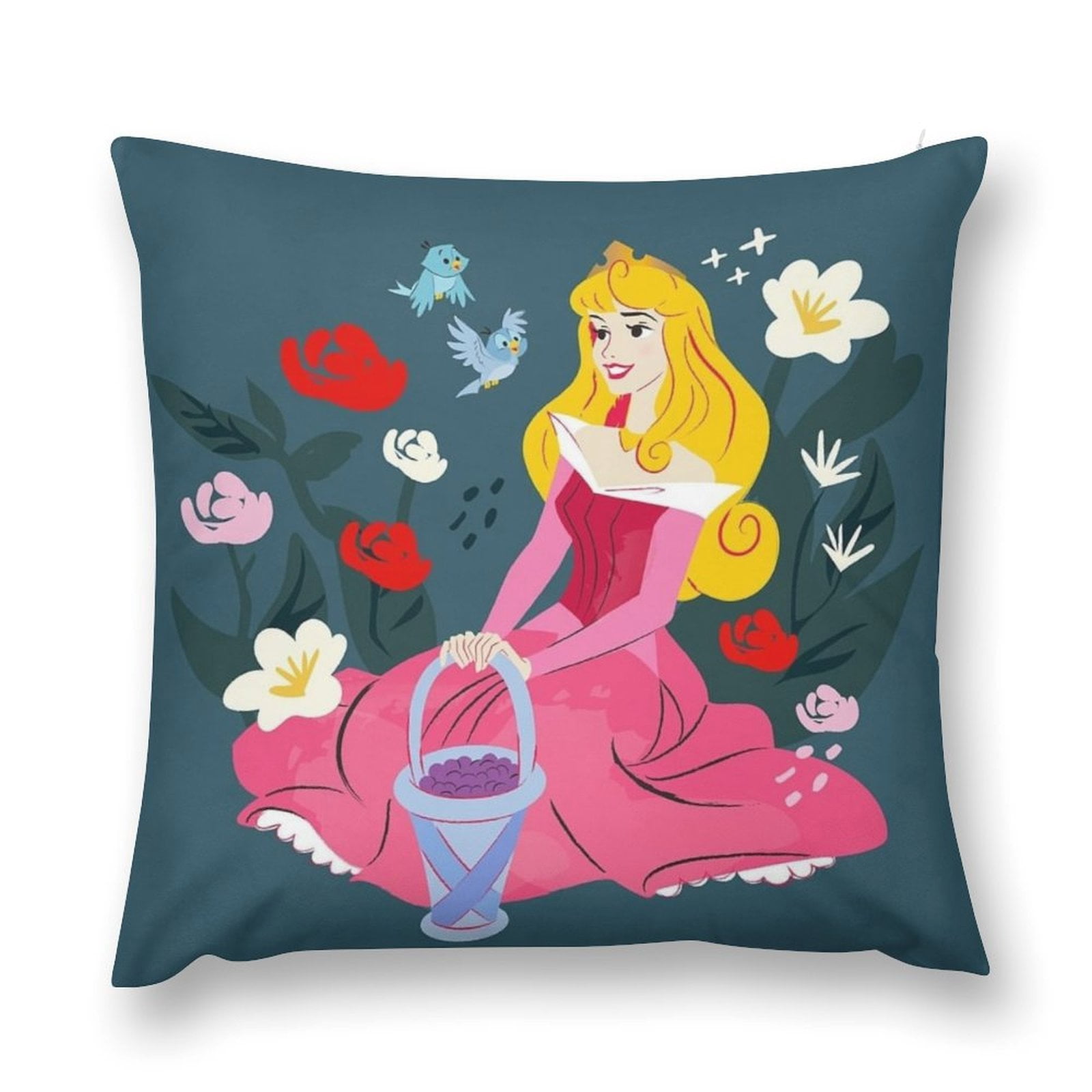 Disney Princess Aurora Pillowcase Cartoon Anime for Living Room Bedroom ...