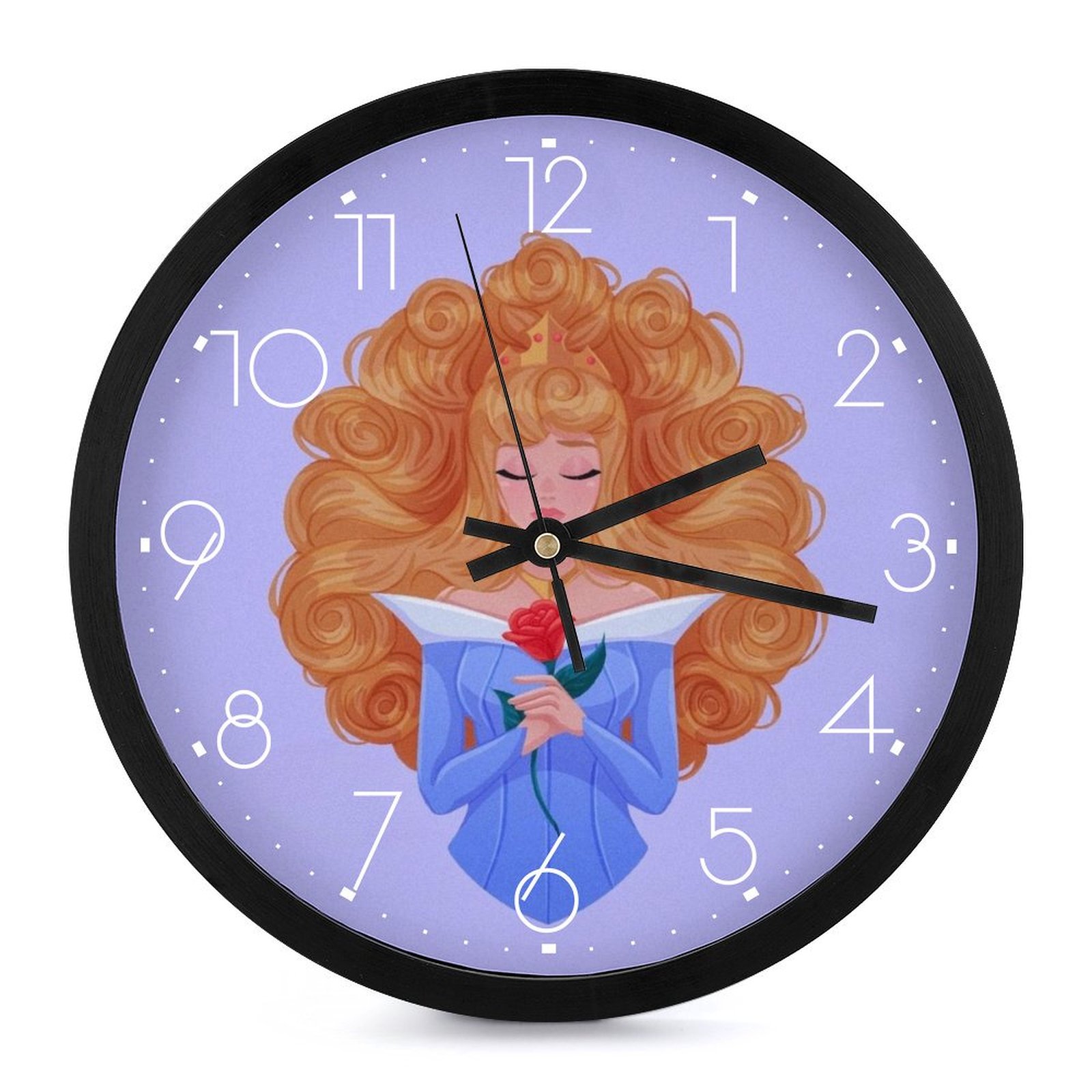 Disney Princess Aurora Round wall clocks battery operated decorative ...