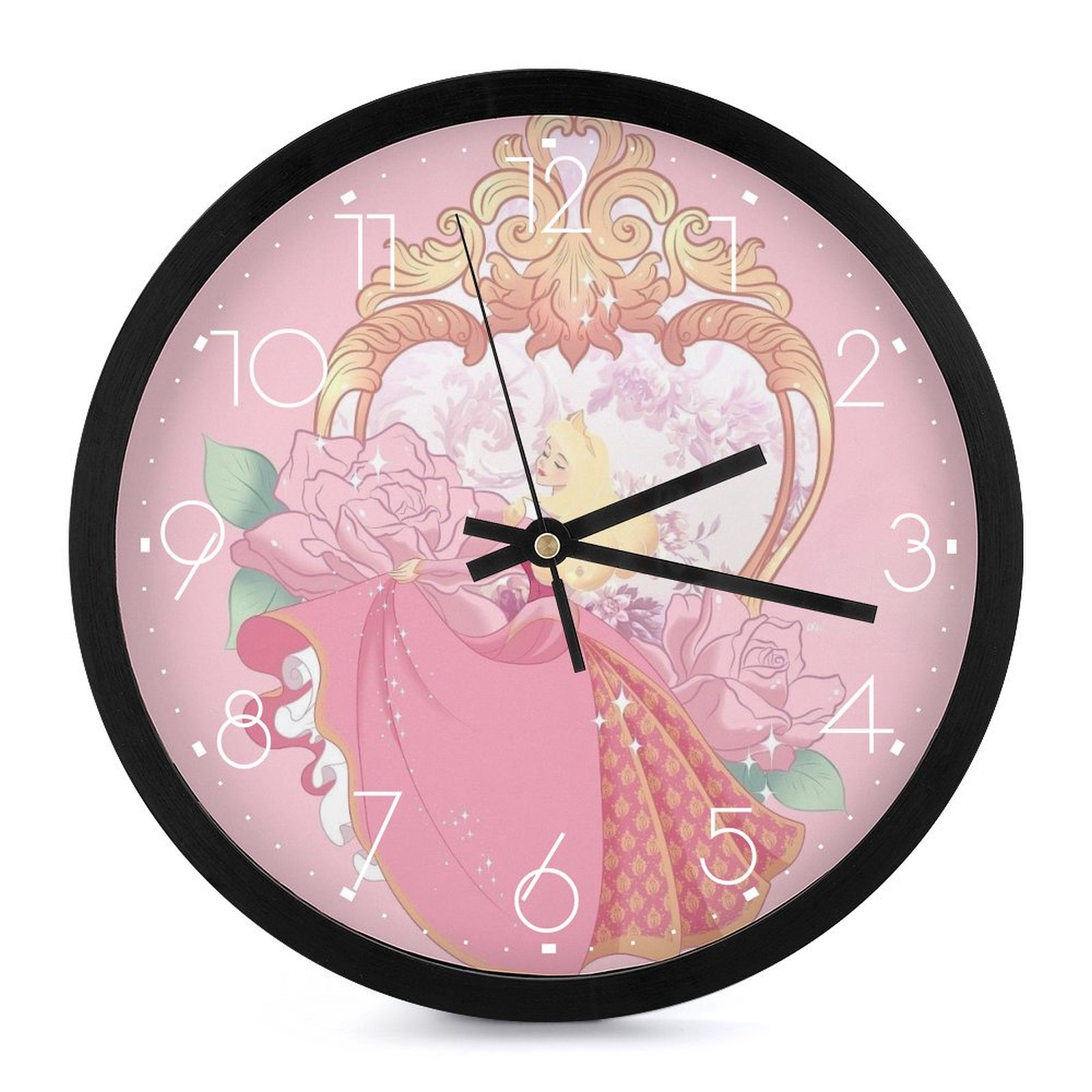 Disney Princess Aurora Round wall clocks battery operated decorative ...