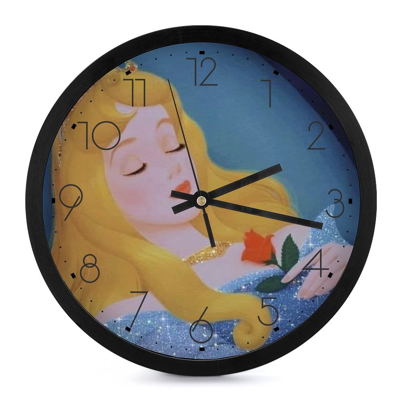 Disney Princess Aurora Round wall clocks battery operated decorative ...
