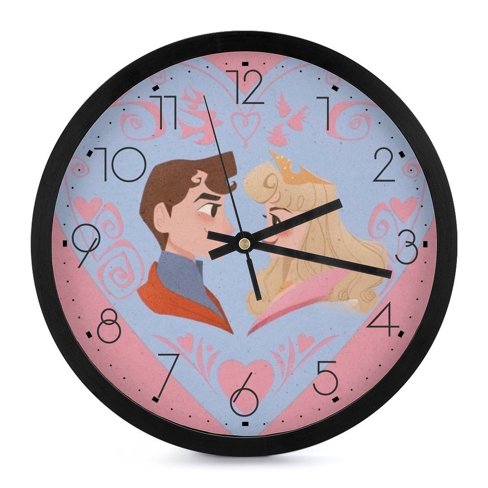 Disney Princess Aurora Round wall clocks battery operated decorative ...