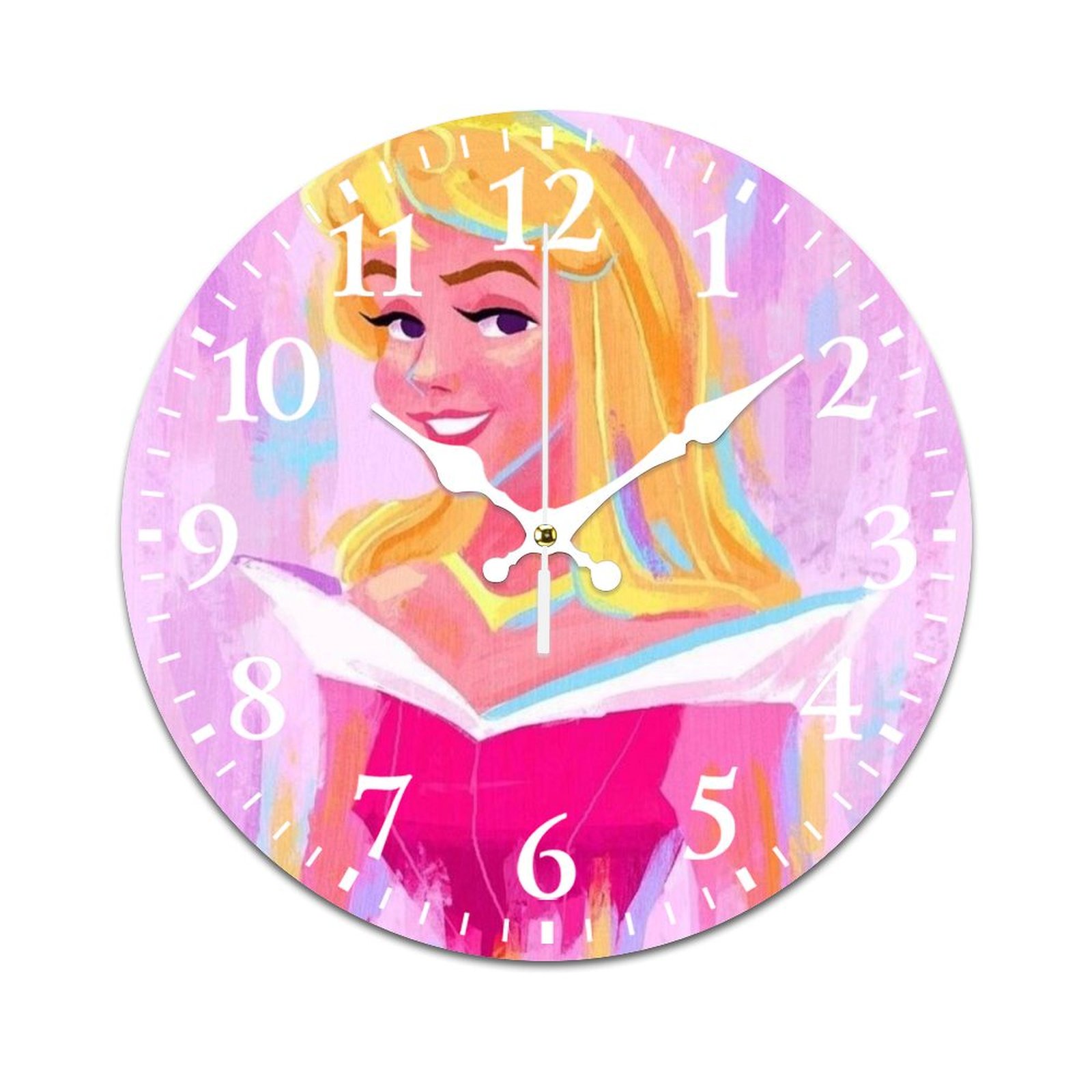 Disney Princess Aurora wall clocks battery operated decorative 30cm/11 ...