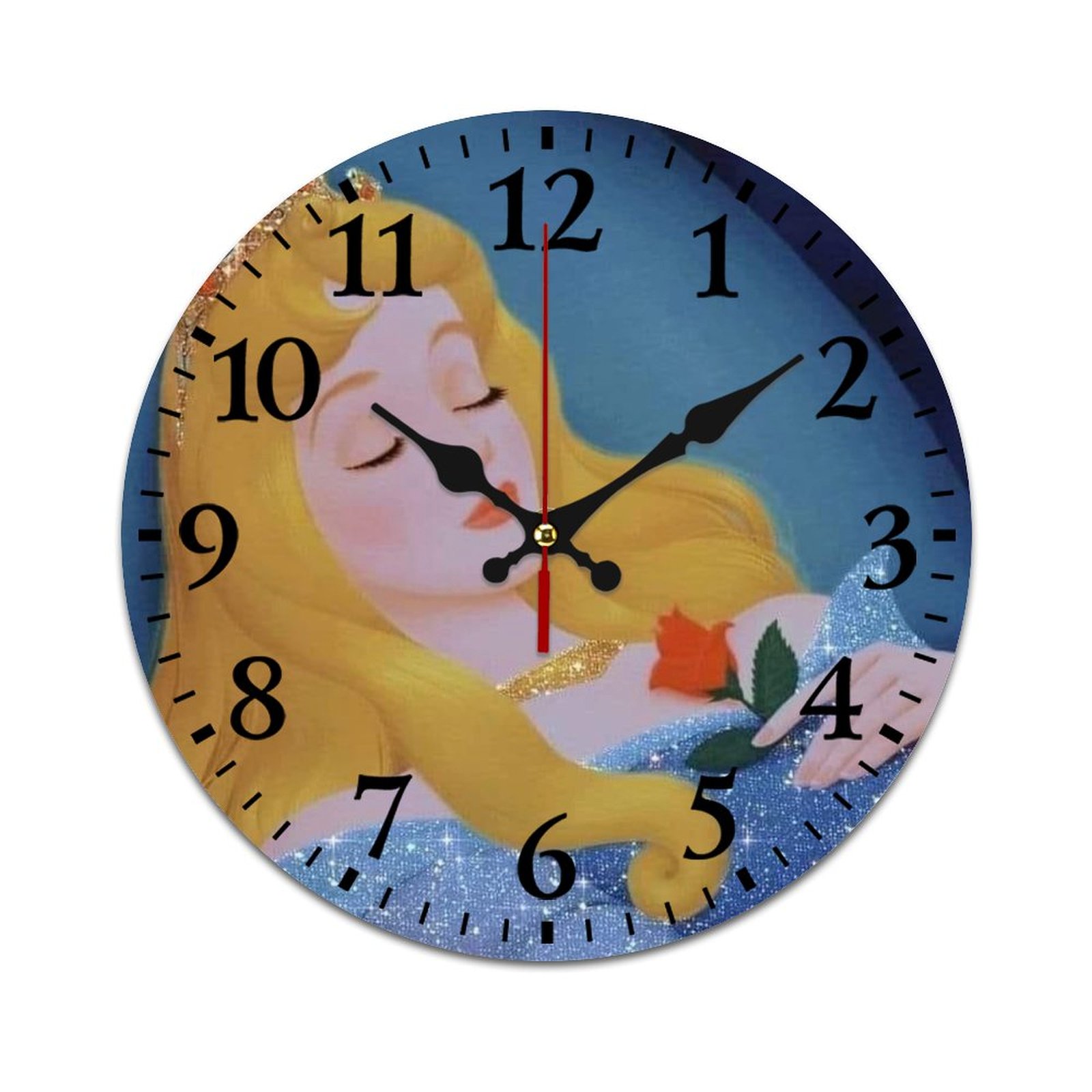 Disney Princess Aurora wall clocks battery operated decorative 30cm/11 ...