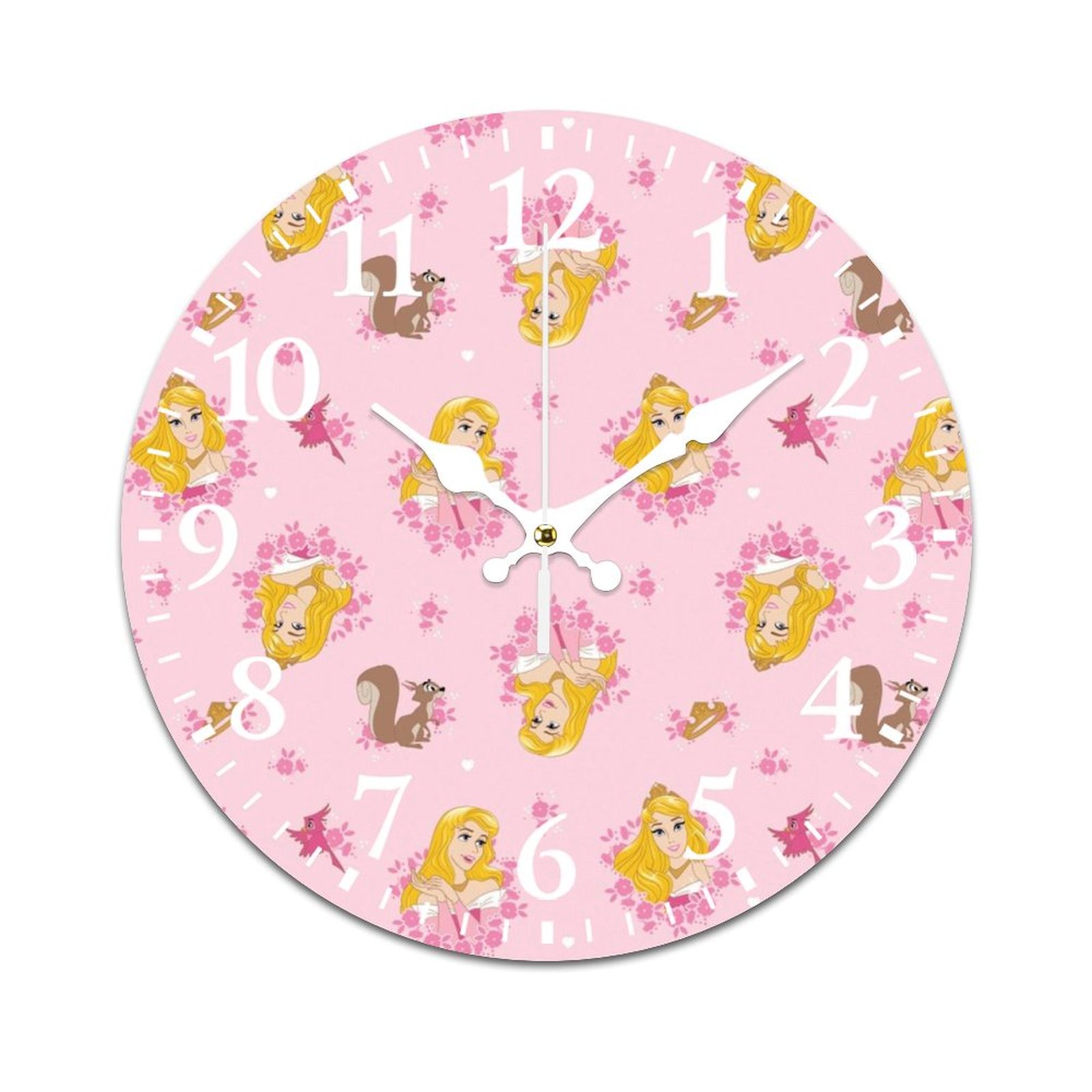 Disney Princess Aurora wall clocks battery operated decorative 30cm/11 ...