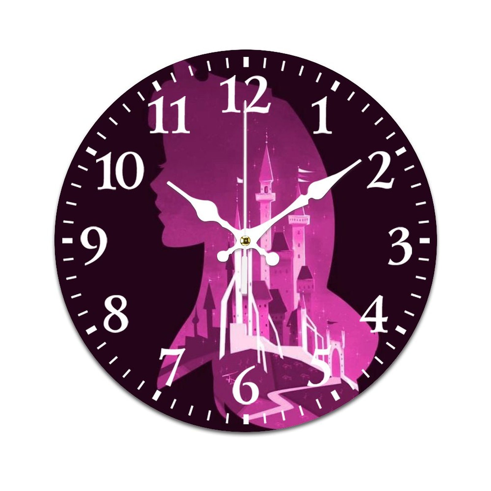 Disney Princess Aurora wall clocks battery operated decorative 30cm/11 ...