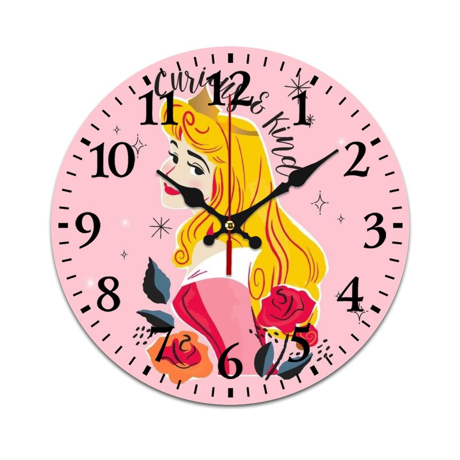 Disney Princess Aurora wall clocks battery operated decorative 30cm/11 ...