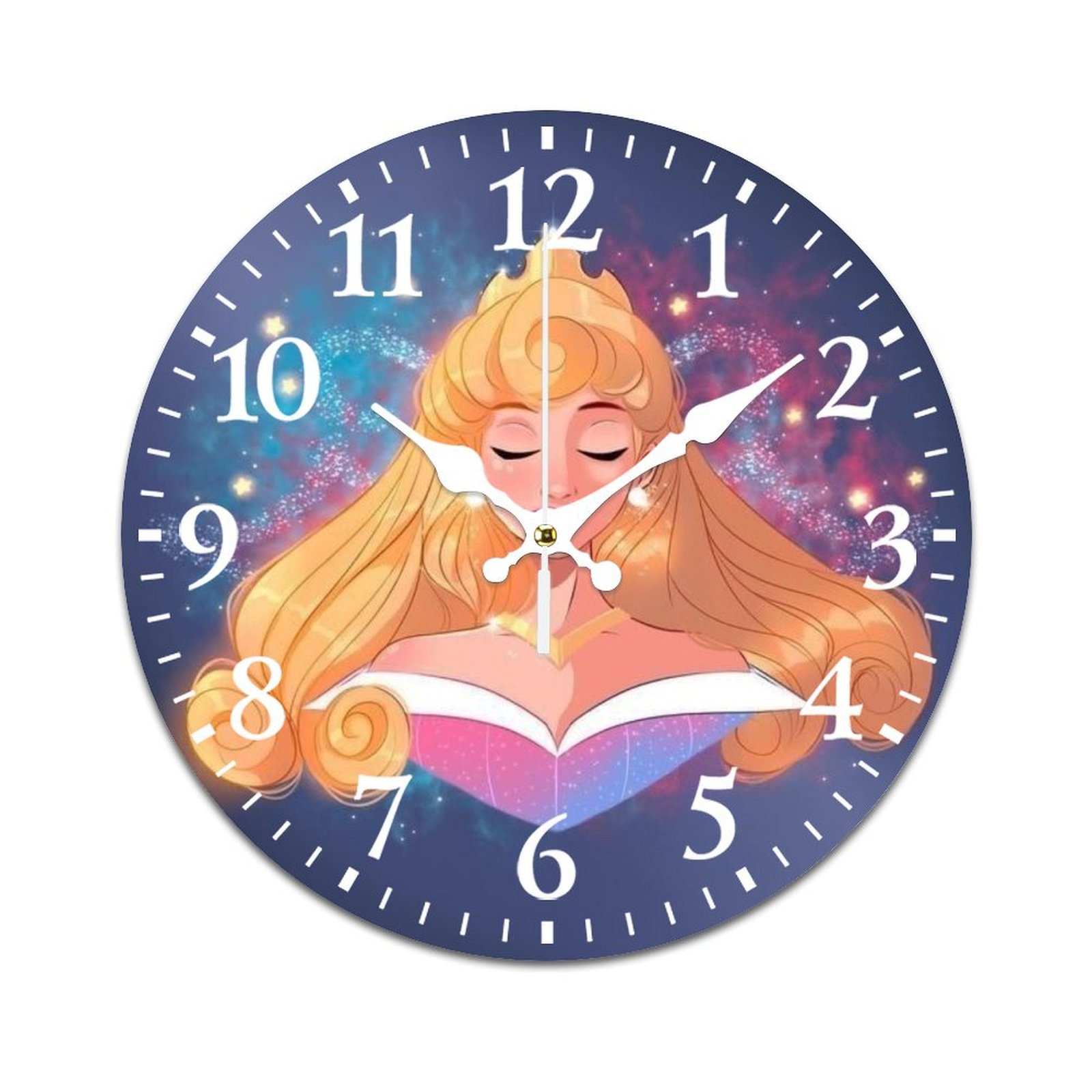 Disney Princess Aurora wall clocks battery operated decorative 30cm/11 ...