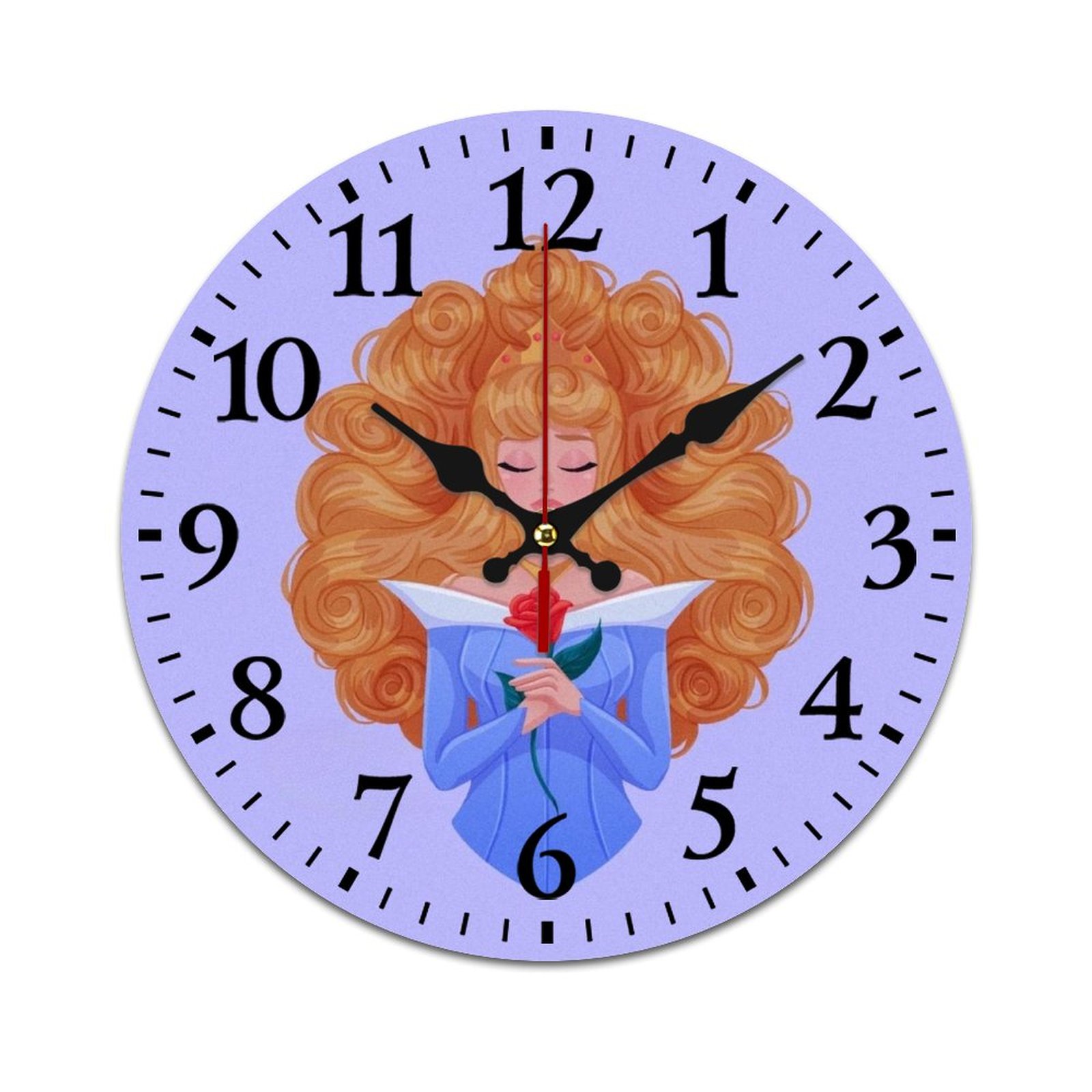 Disney Princess Aurora wall clocks battery operated decorative 30cm/11 ...