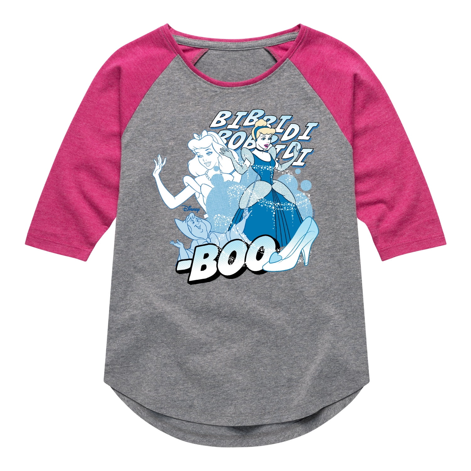 Disney Princess - BIDI Boo - Toddler & Youth Girls Raglan Graphic T ...