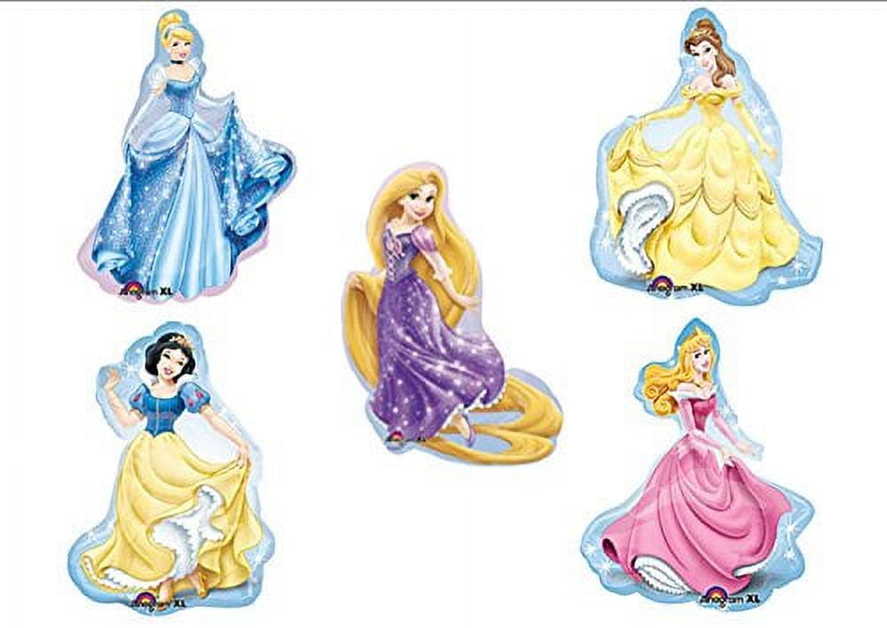 Disney Princess BIRTHDAY PARTY Balloons Decorations Supplies SET OF 5 ...