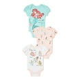 Disney Princess Baby Girl Bodysuits, 3-Pack, Sizes 0/3-24 Months ...