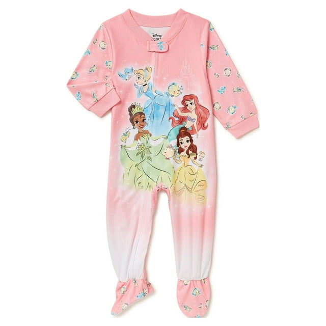 Disney Princess Baby and Toddler Girls' Blanket Sleeper, Sizes 12M-5T ...