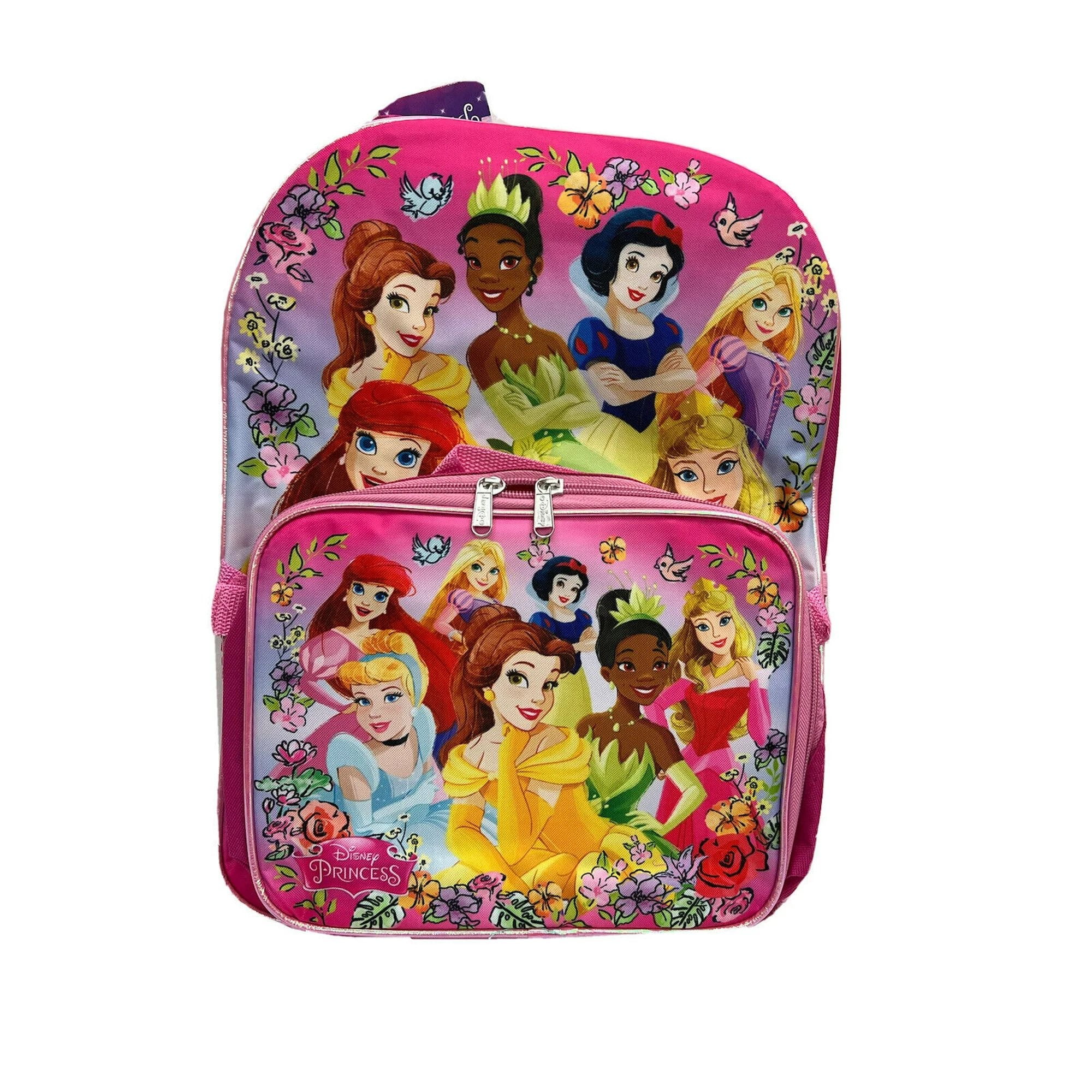 Disney Princess School Backpack with Kids Lunchbox Kit - Walmart.com
