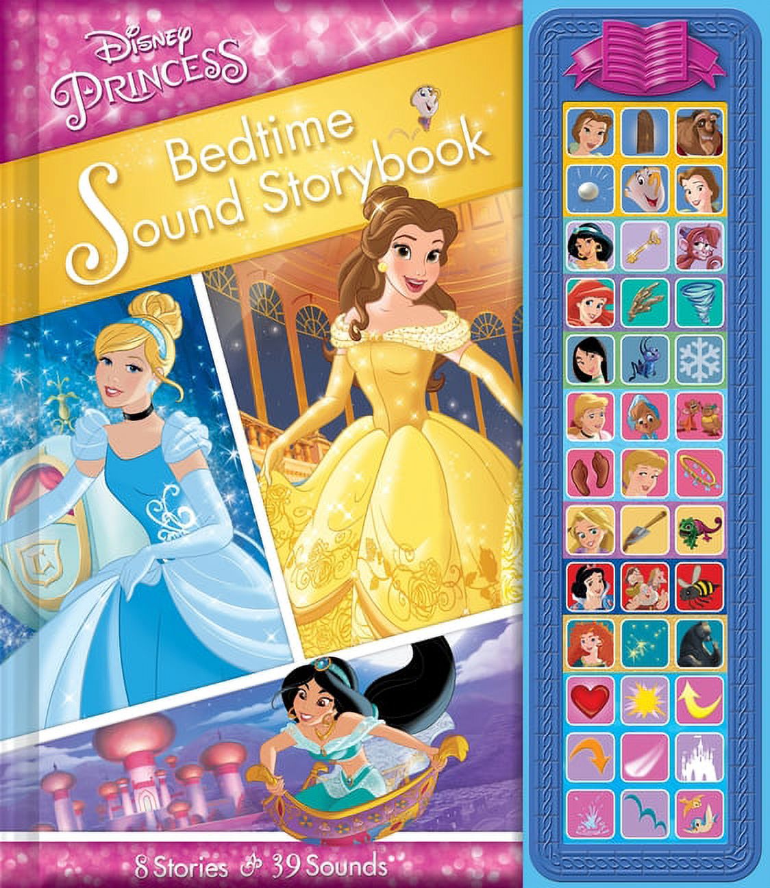 Disney Princess: Bedtime Sound Storybook Treasury (Other) - Walmart.com