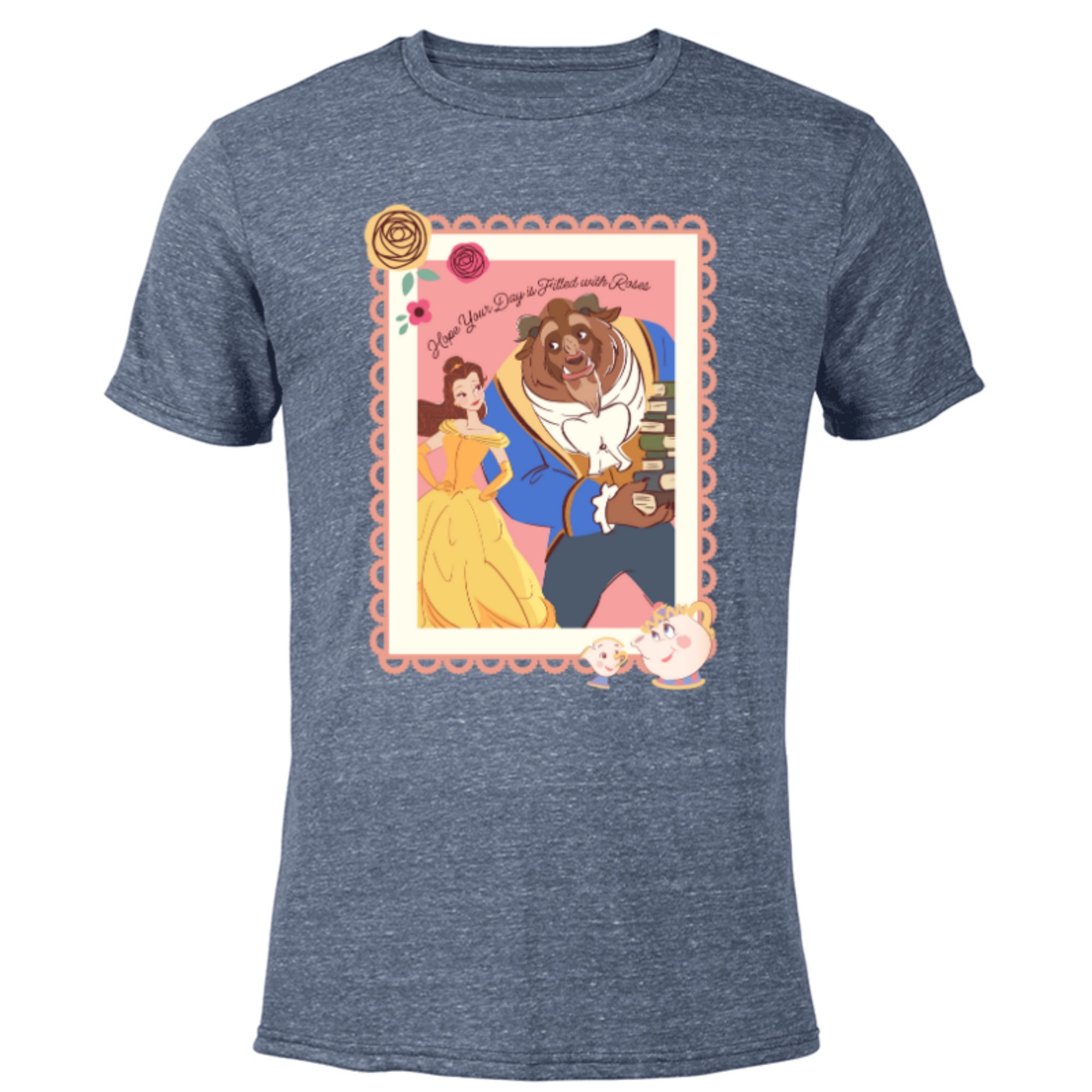 Disney Princess Belle Beast Valentines Day Filled with Roses - Short ...