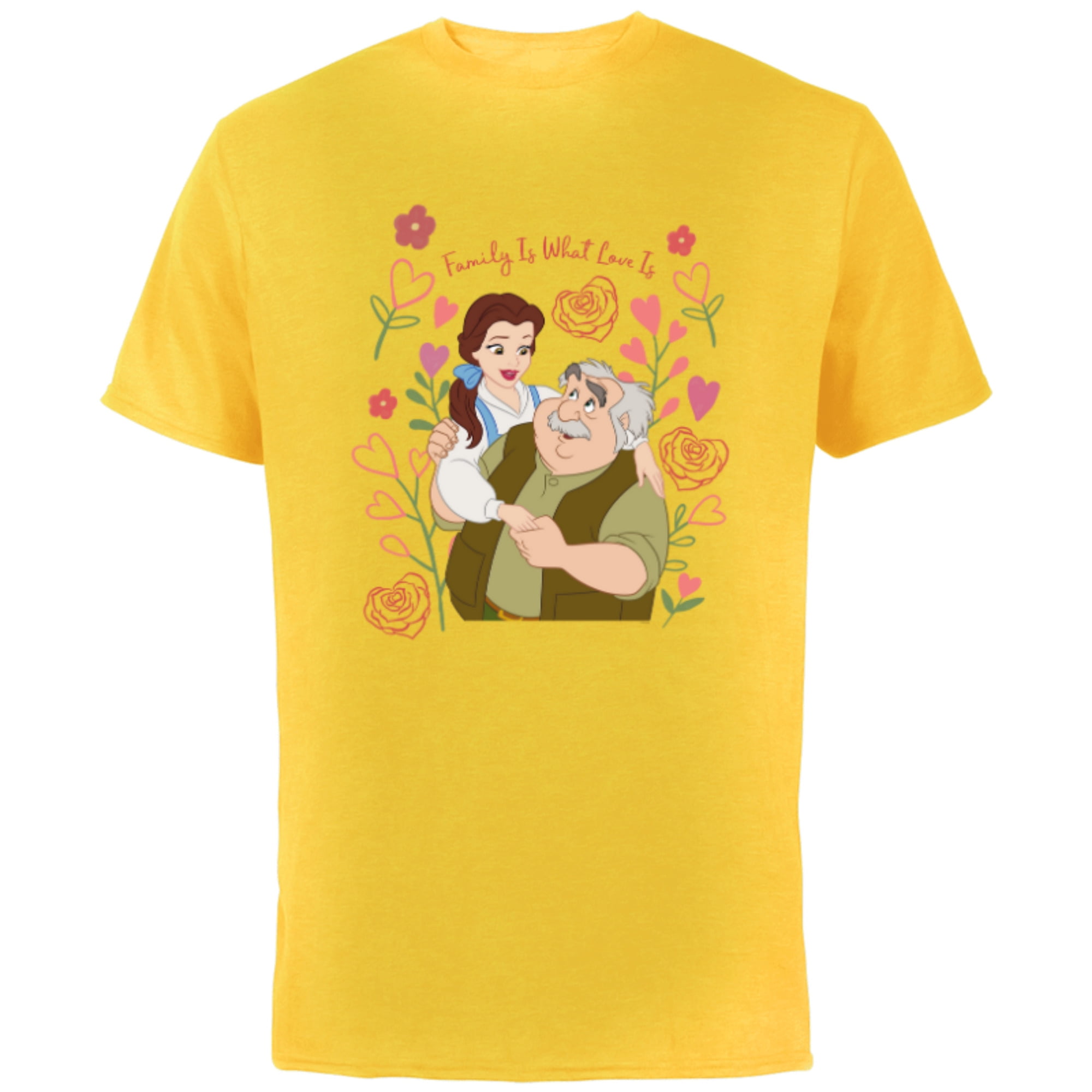 Disney Princess Belle Dad & Daughter Family Is What Love Is - Short ...