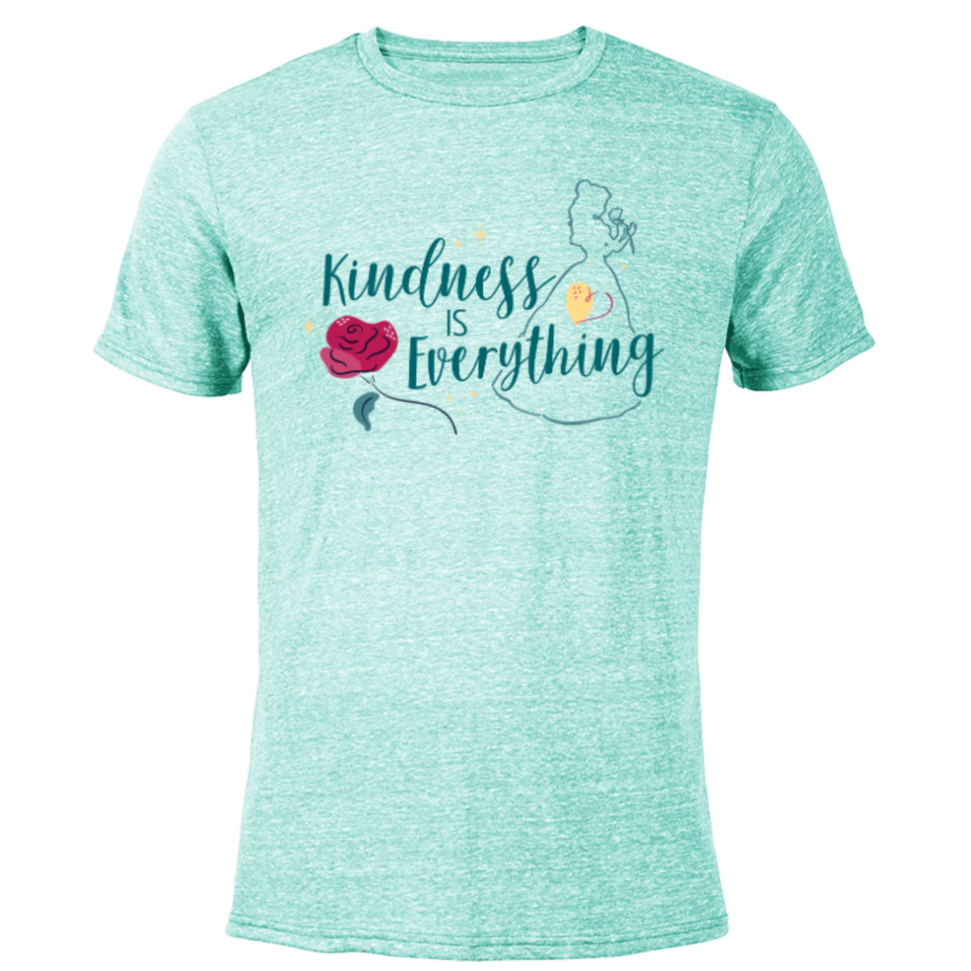 Disney Princess Belle Kindness is Everything - Short Sleeve Blended T ...