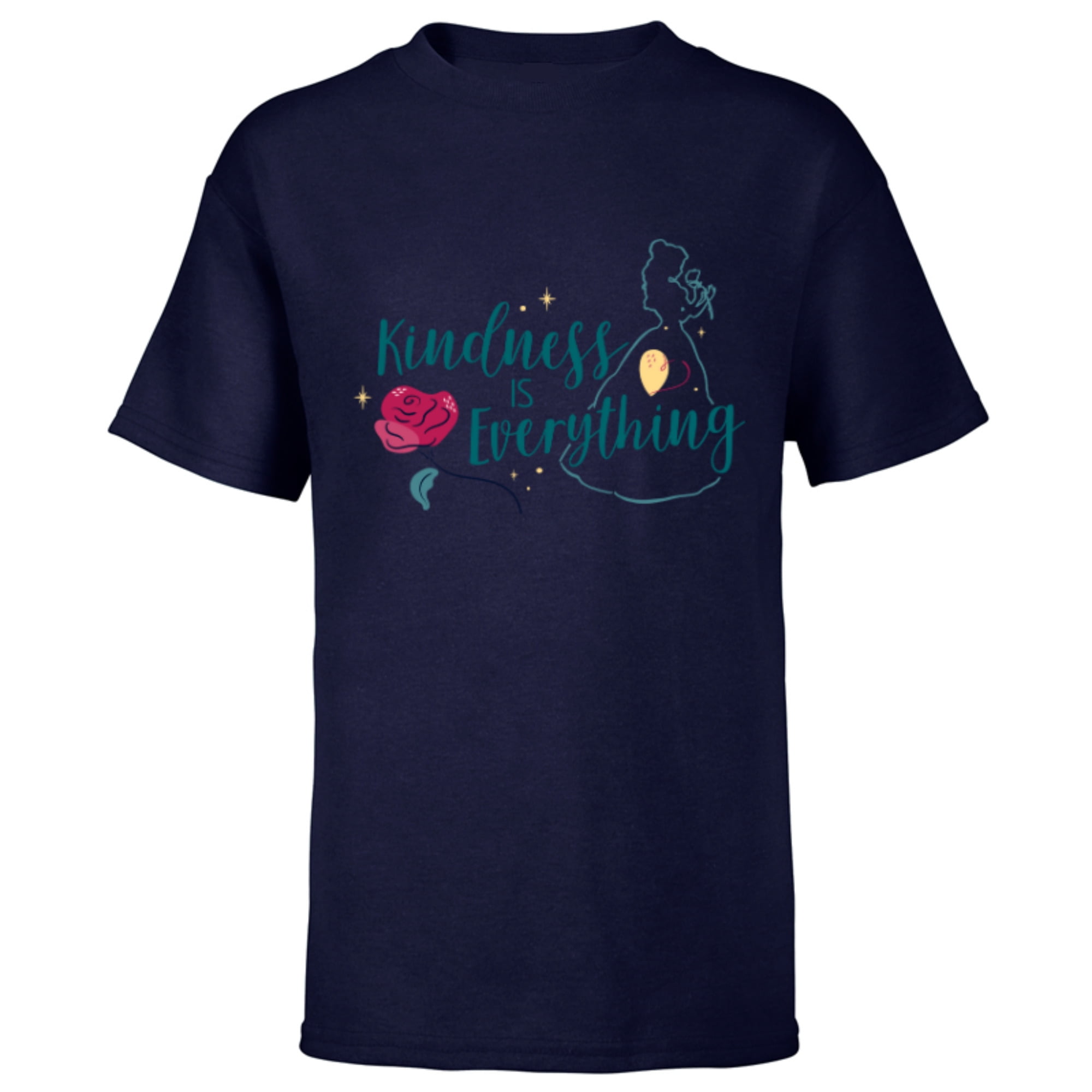 Disney Princess Belle Kindness is Everything - Short Sleeve T-Shirt for ...
