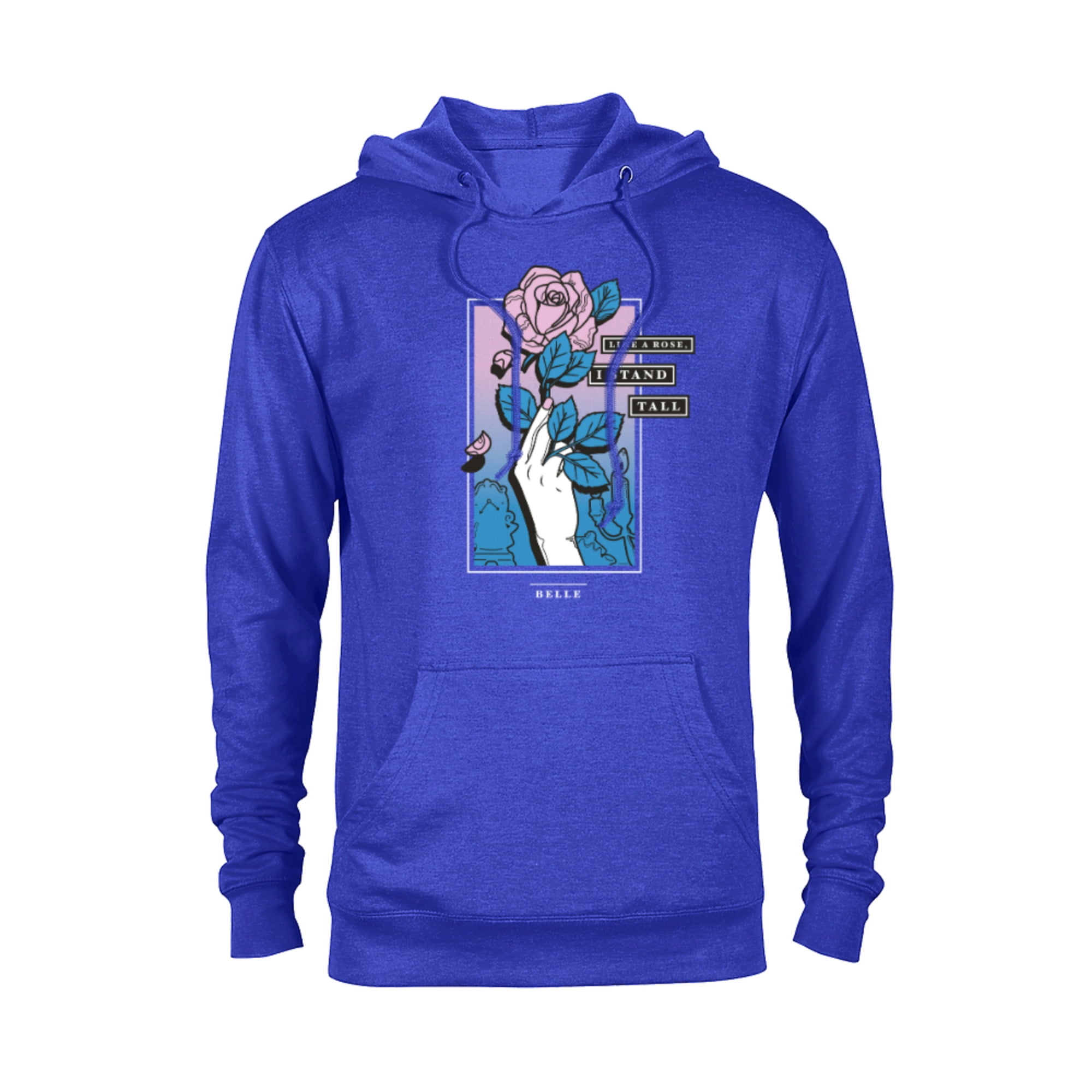 Disney Princess Belle Like a Rose, I Stand Tall - Pullover Hoodie for ...