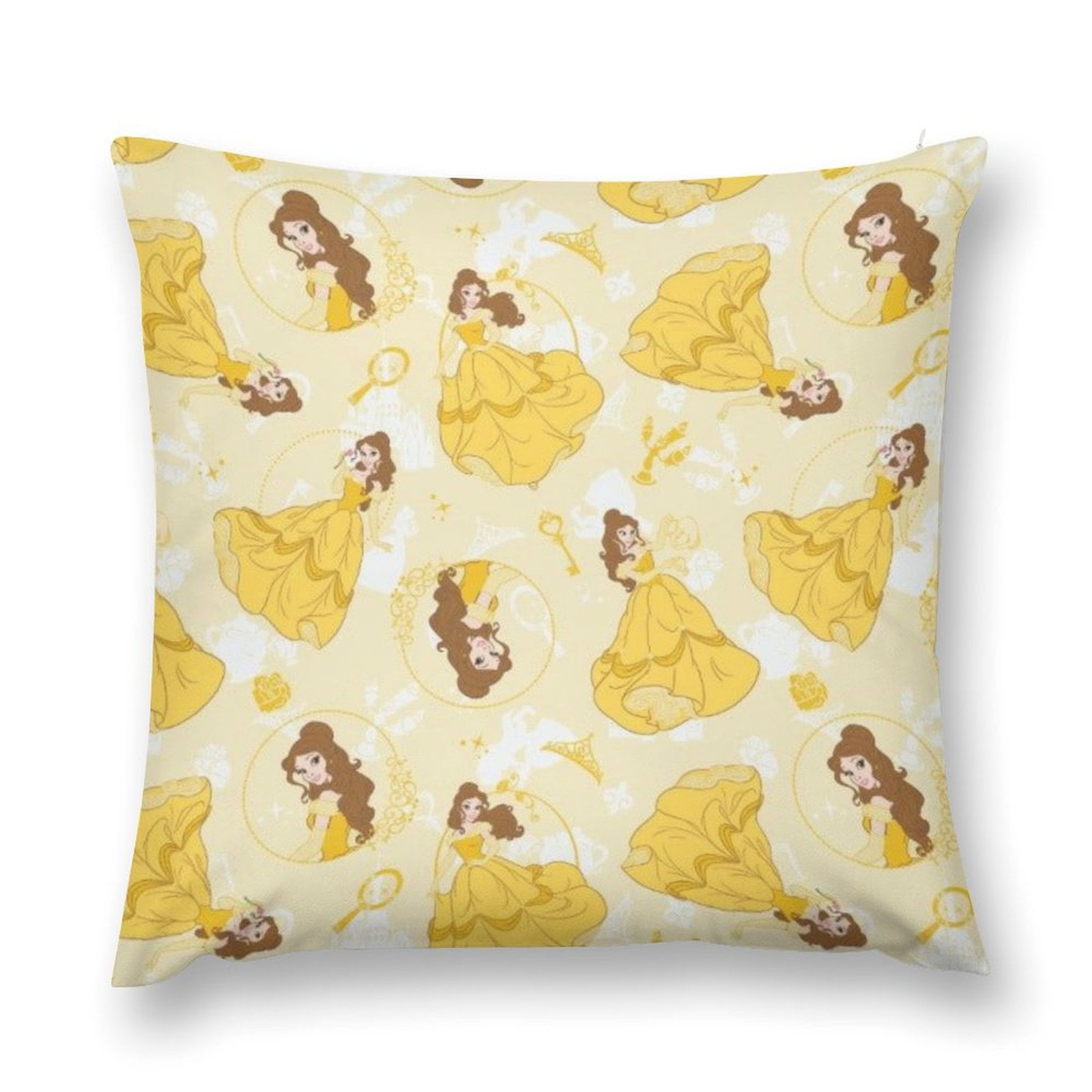 Disney Princess Belle Pillowcase Cartoon Anime for Living Room Bedroom ...