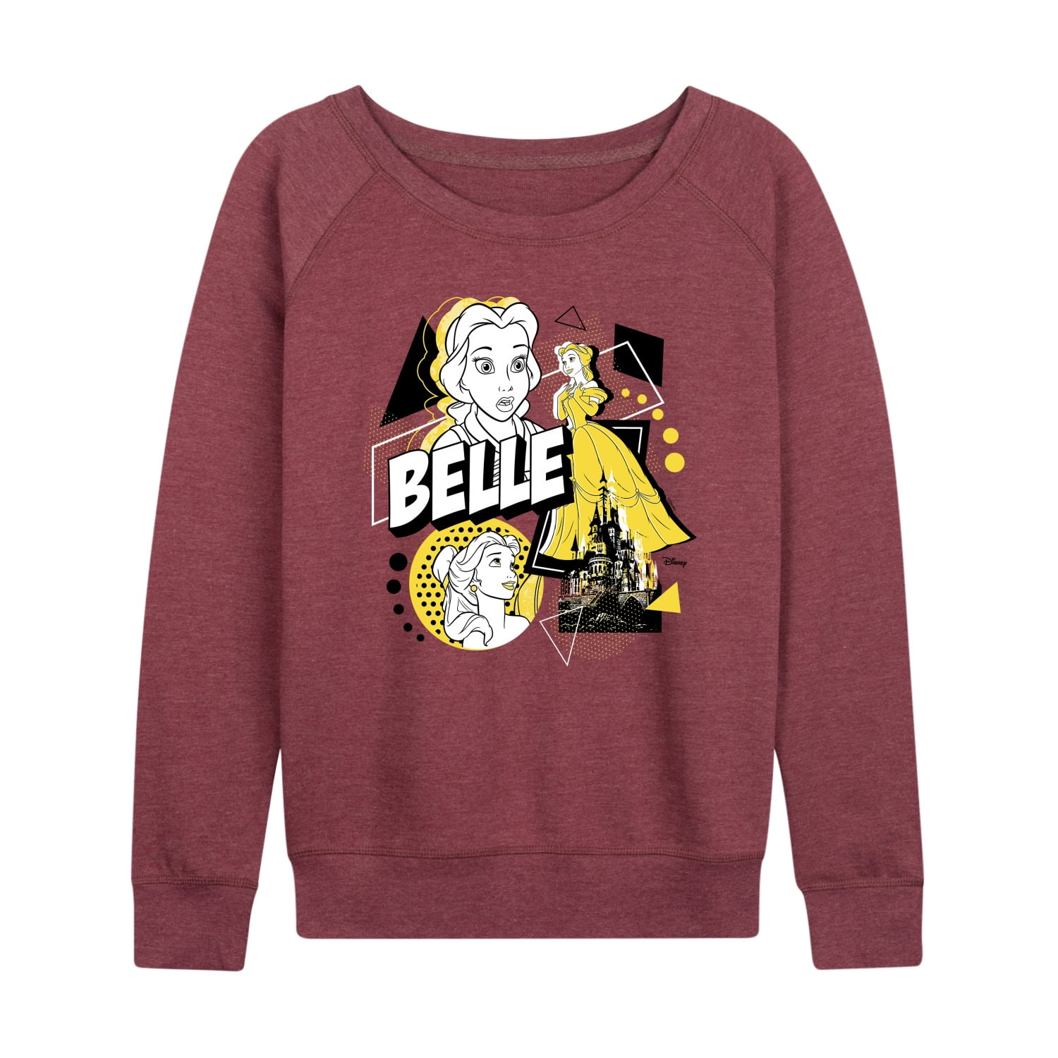 Disney Princess - Belle Pop - Women's Lightweight French Terry Long ...