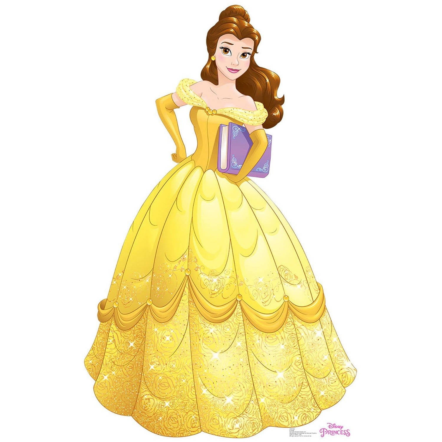 Disney Princess Belle Standup, 5' Tall - Walmart.com