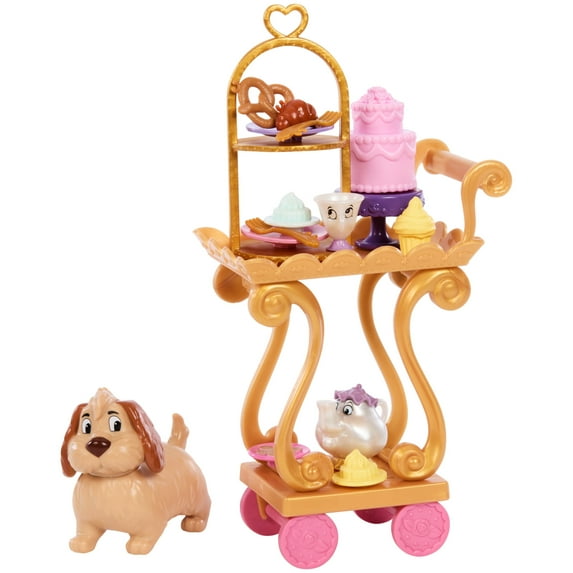 Open Box Disney Princess Belle Tea Stories Castle Accessory Pack ...