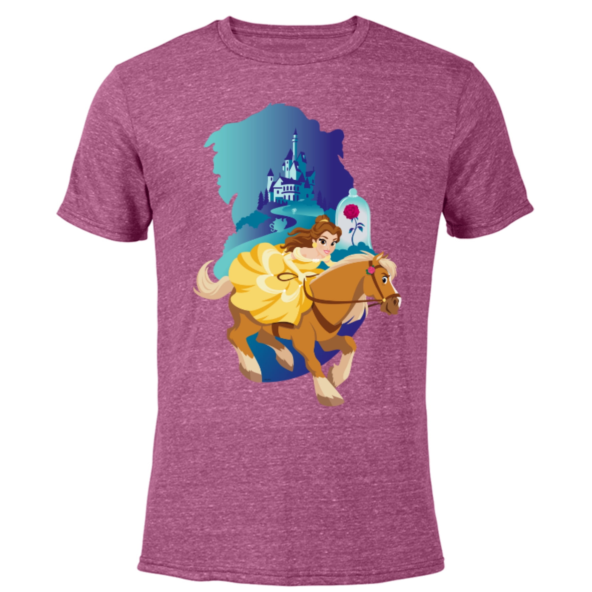 Disney Princess Belle and Phillipe Adventure Ride - Short Sleeve ...