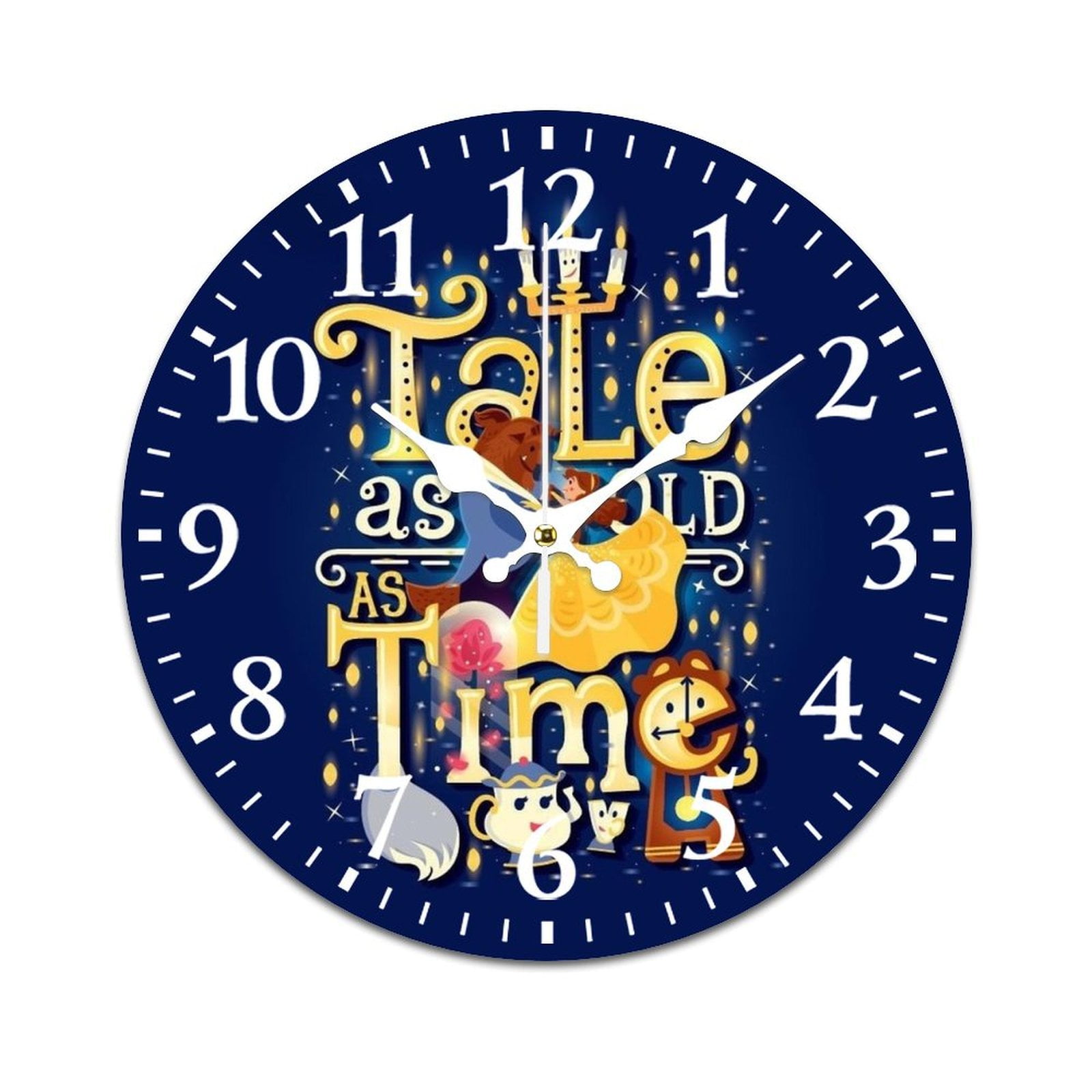 Disney Princess Belle wall clocks battery operated decorative 30cm/11 ...