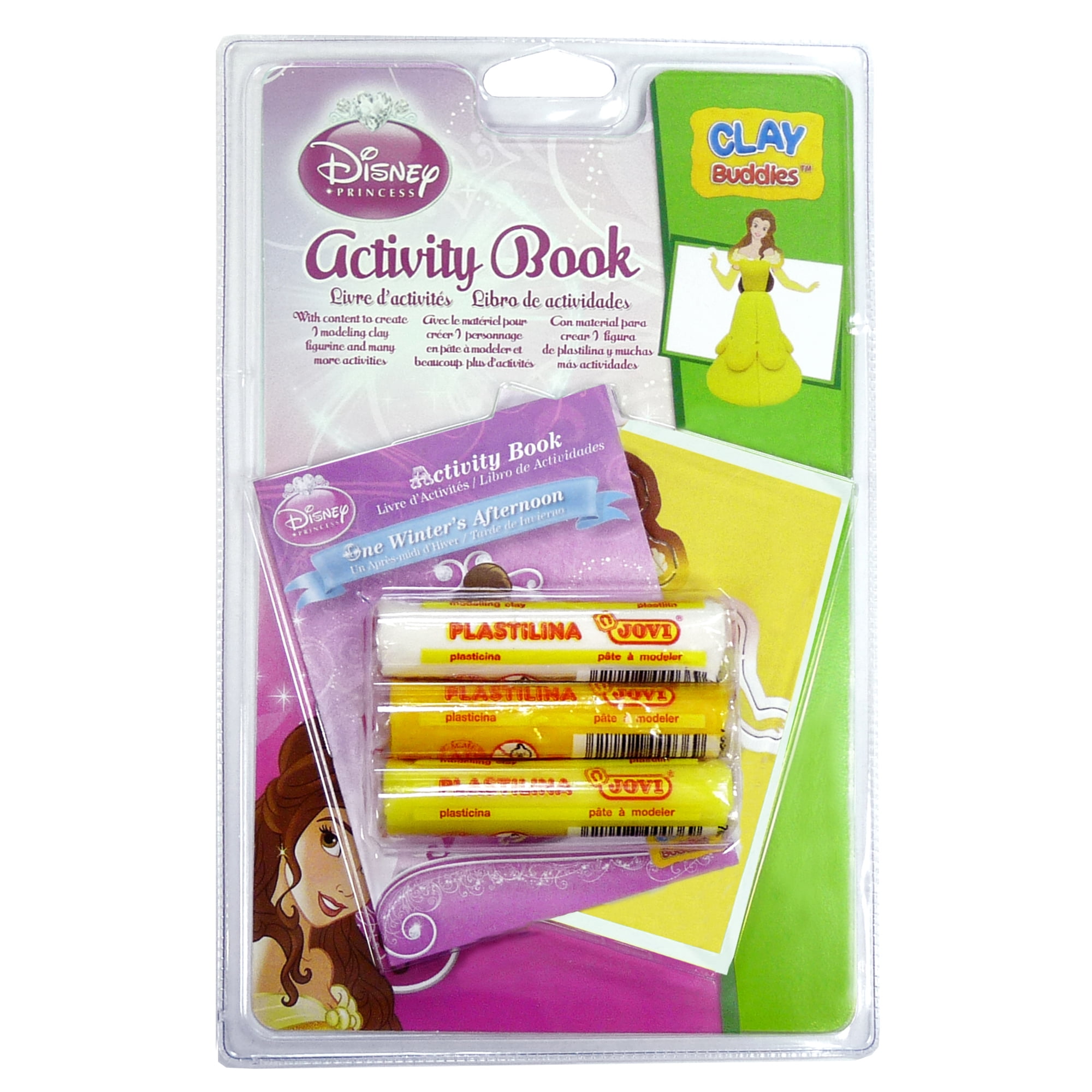 Disney Princess Blister Clay Buddies - Belle - Walmart.com