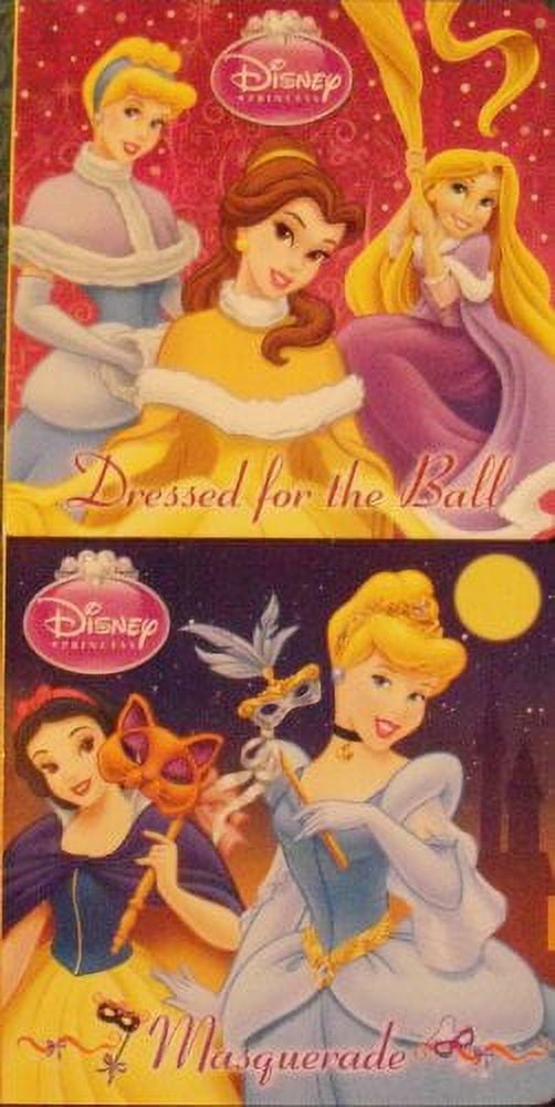 Pre-Owned Disney Princess Board Book Set of 2 (Dressed for the Ball ...