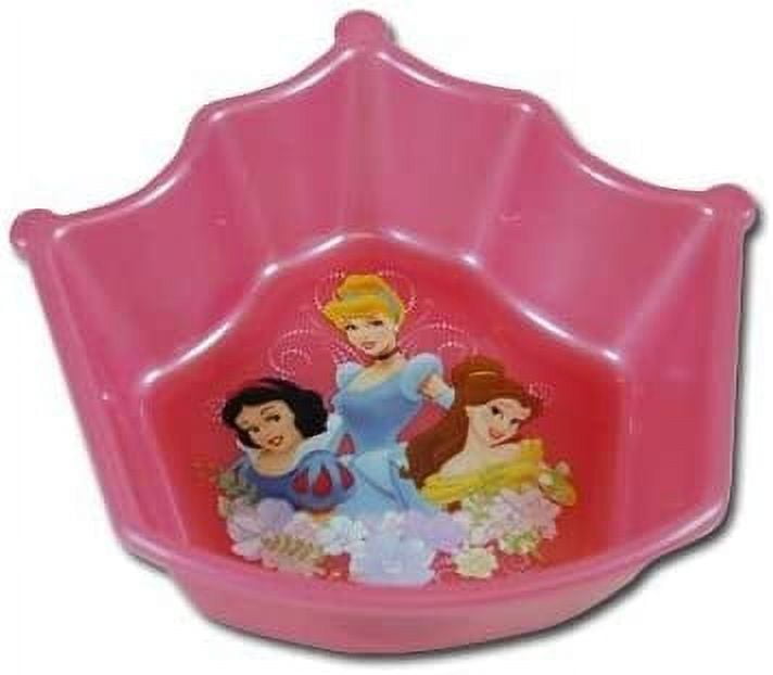 Disney Princess Crown Shaped Bowl - Cinderella, Belle, Snow White, BPA ...