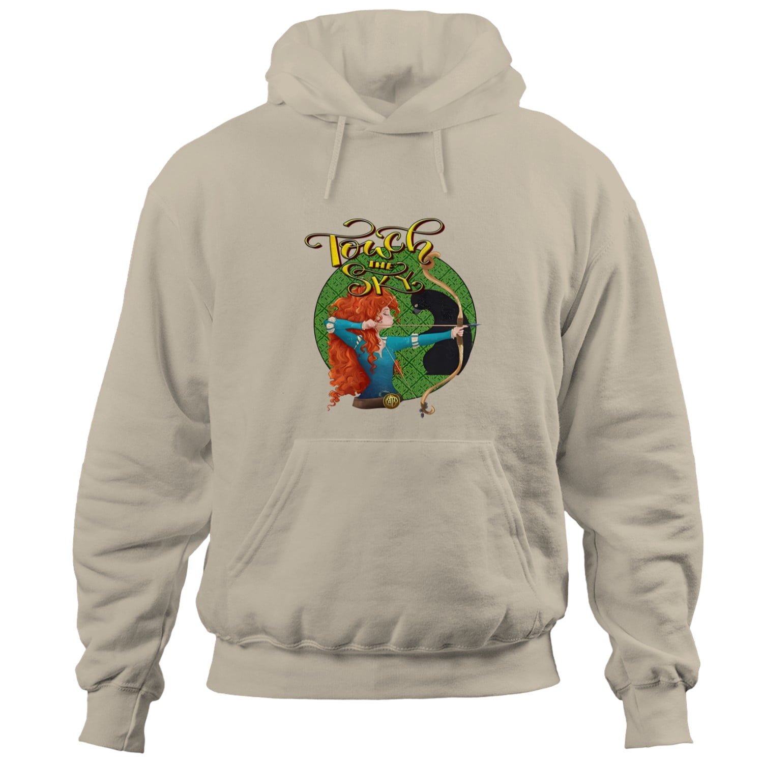 Disney Princess Brave Merida Touch the Sky Retro Unisex Cotton Hoodie ...
