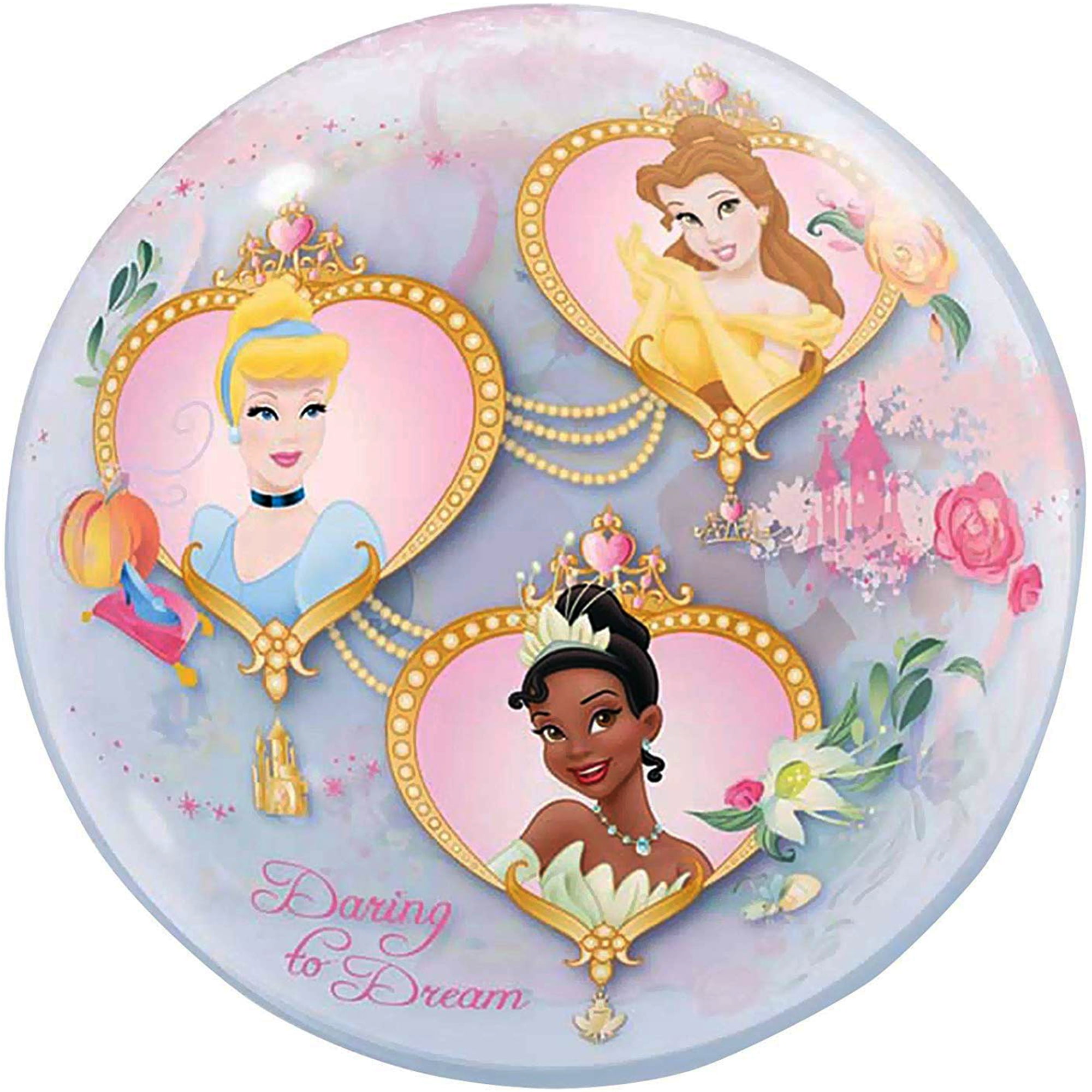 Disney Princess Bubbles Plastic Balloon 22" - Walmart.com
