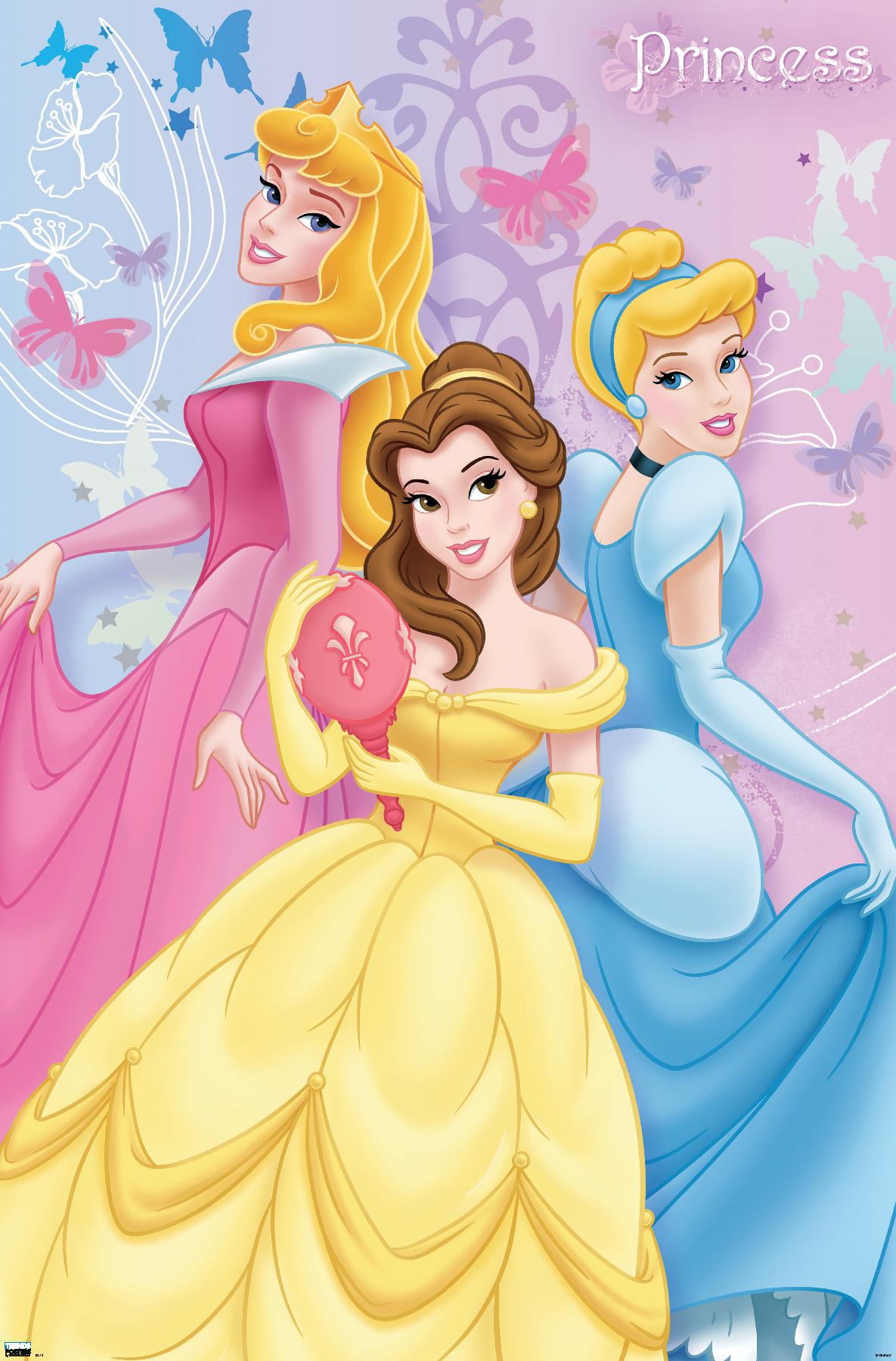 Disney Princess - Butterfly Wall Poster, 22.375" x 34" - Walmart.com