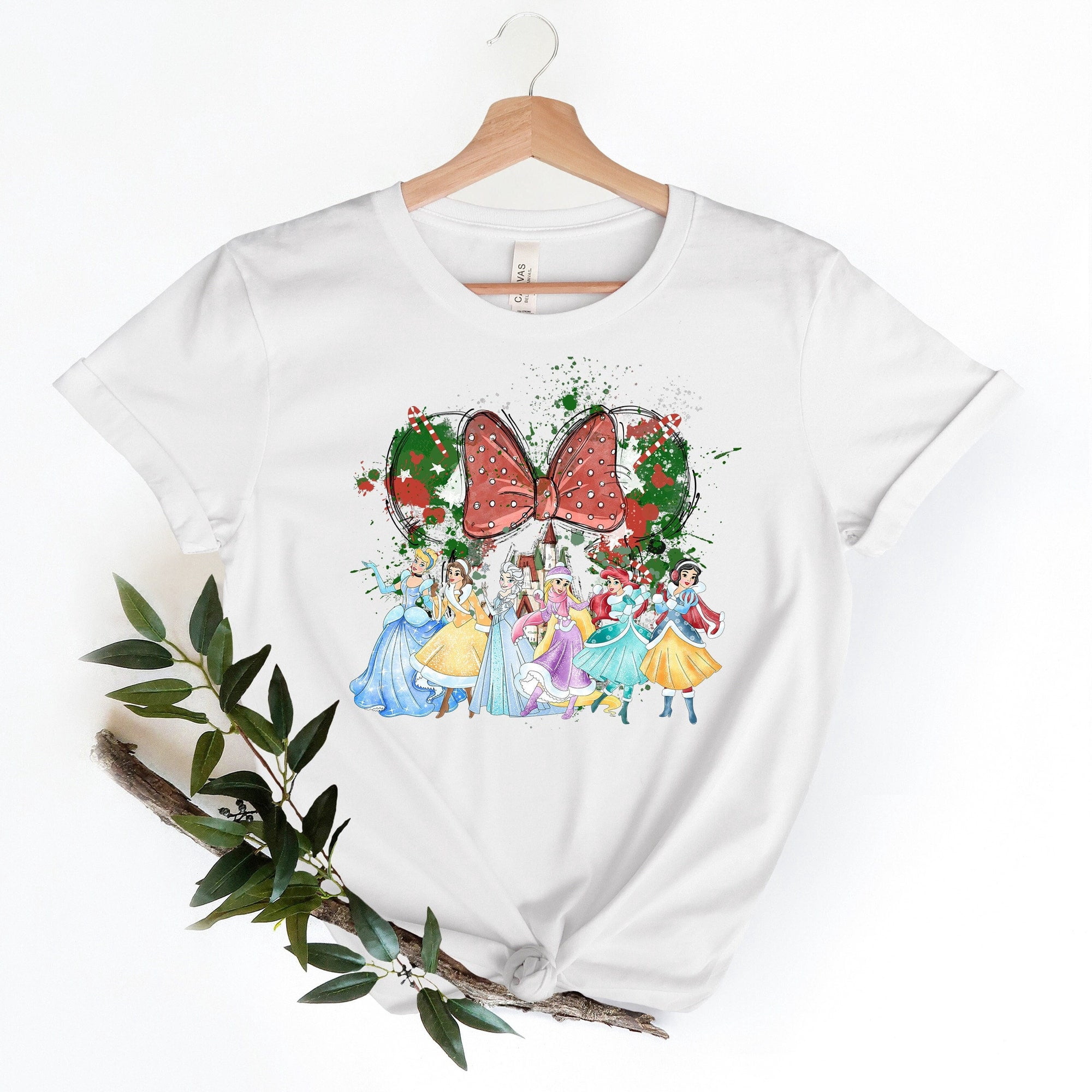 Disney Princess Castle Christmas Shirt Disney Christmas Shirt Disney ...
