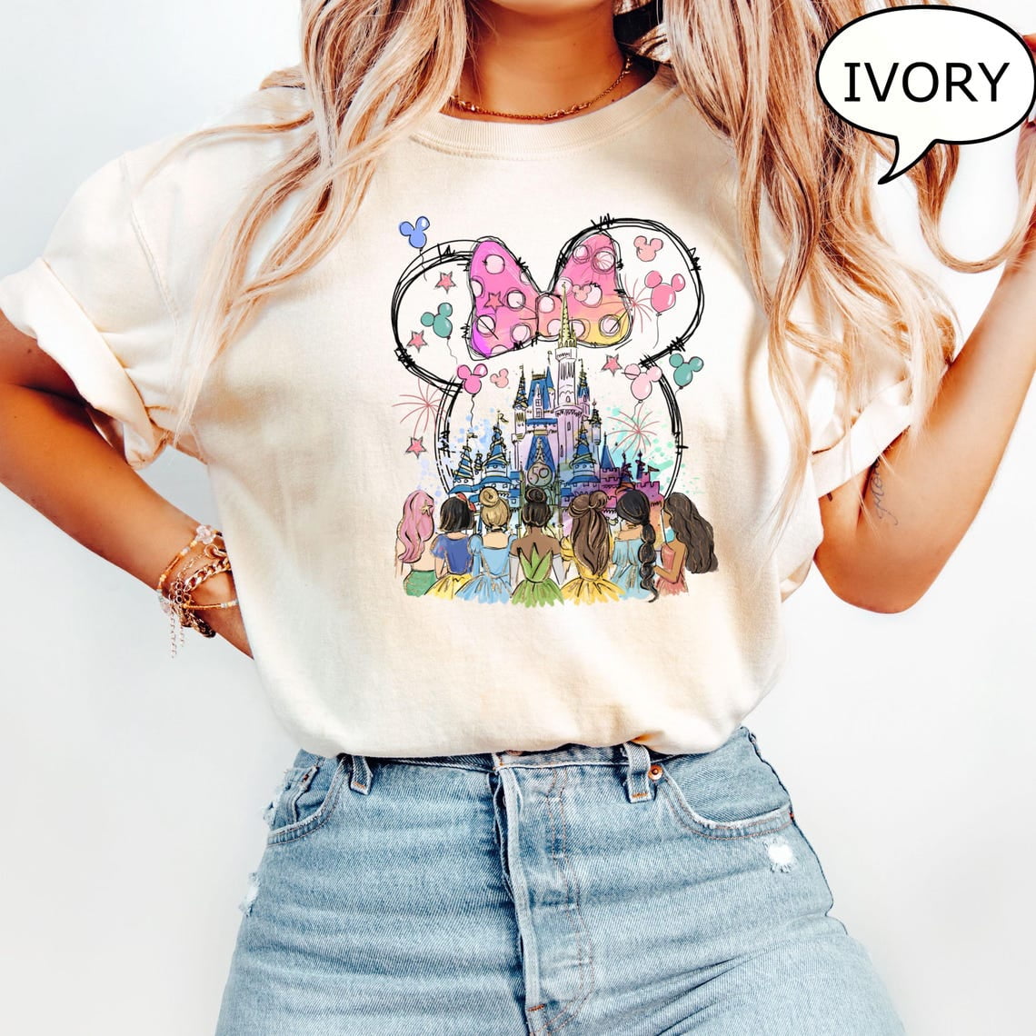 Disney Princess Castle Shirt, Minnie Princess Tee, Magical Kingdom ...