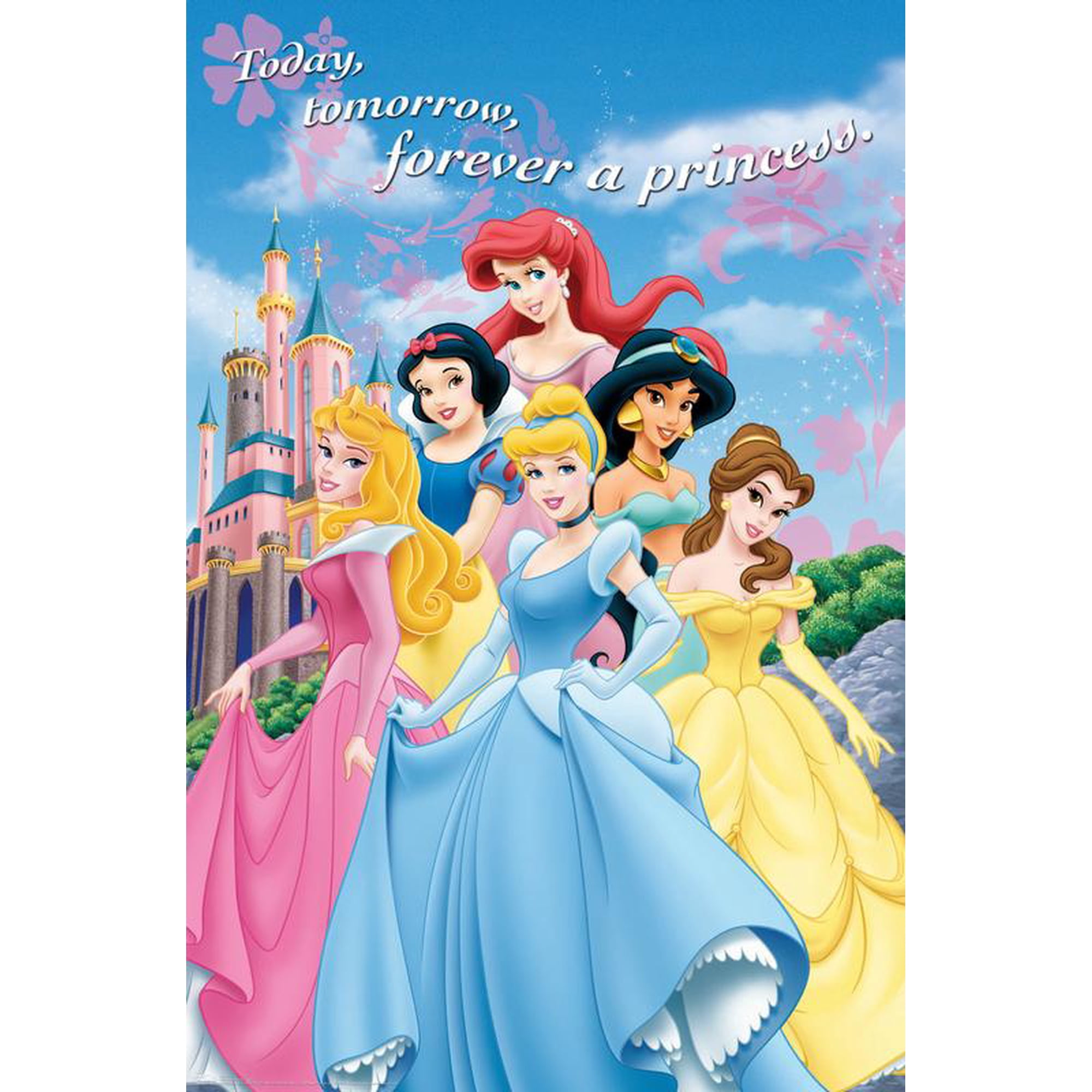 Cartoon Disney Princess Castle
