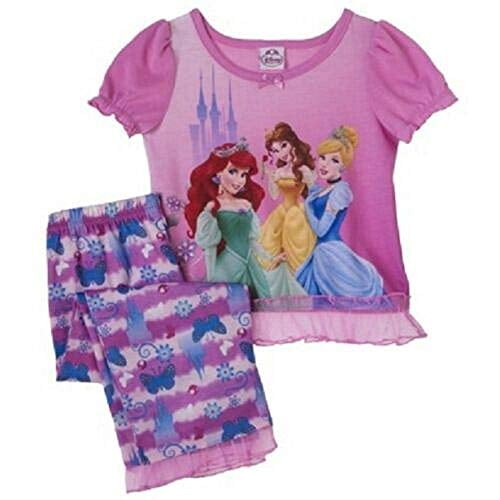 Disney Princess Castle and Butterfly Tulle Pajama Pants Set, Size 4T ...
