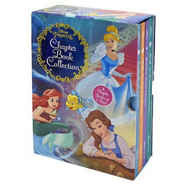 Disney Princess Reading Storybook Set: Chapter Book Collection for Kids ...
