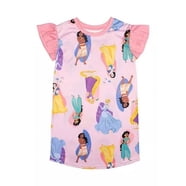 Disney Princess Girls Nightgown Pajamas Cinderella Princesses Gown ...